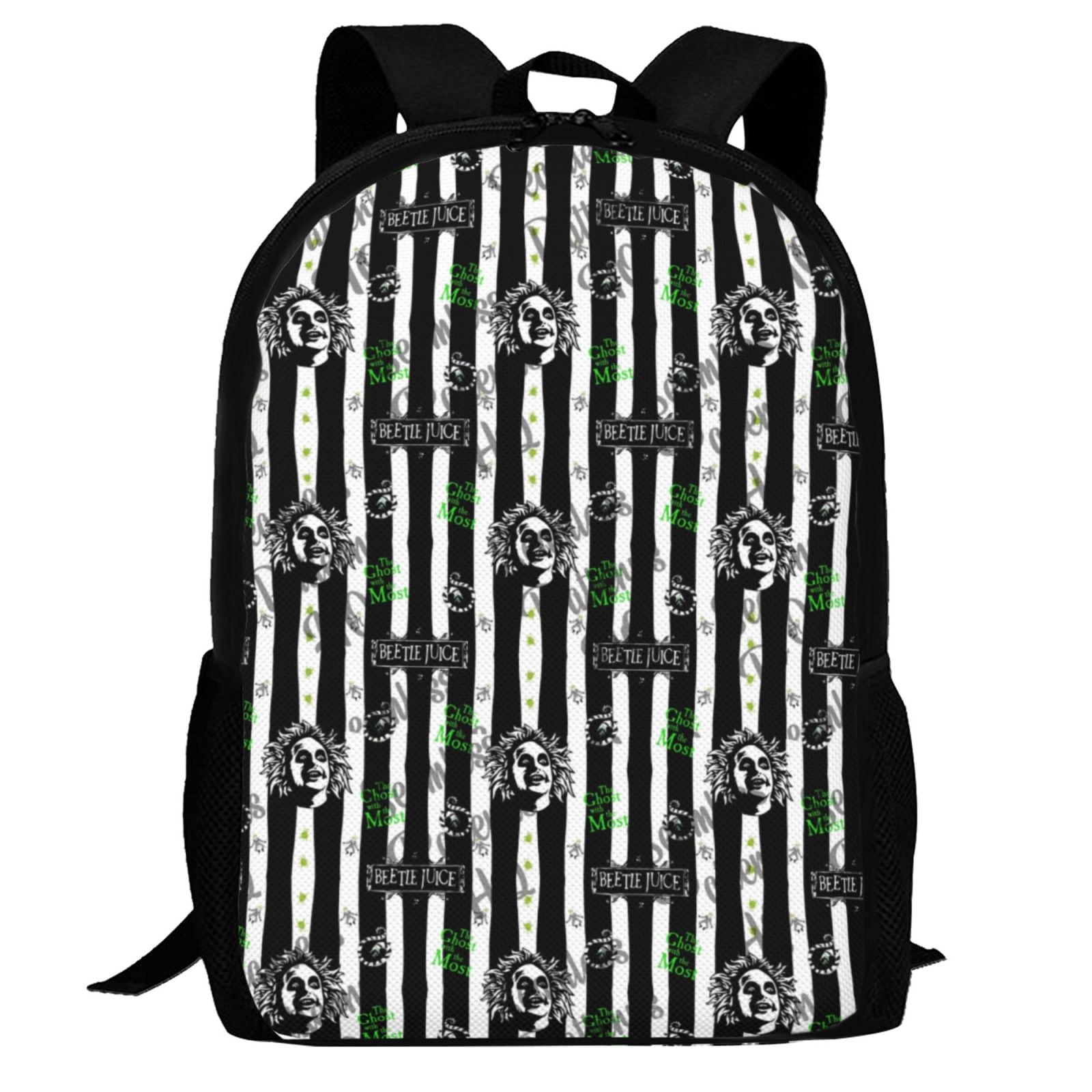 Beetlejuice Backpack,3d Print Laptop Backpack Lightweight Casual ...