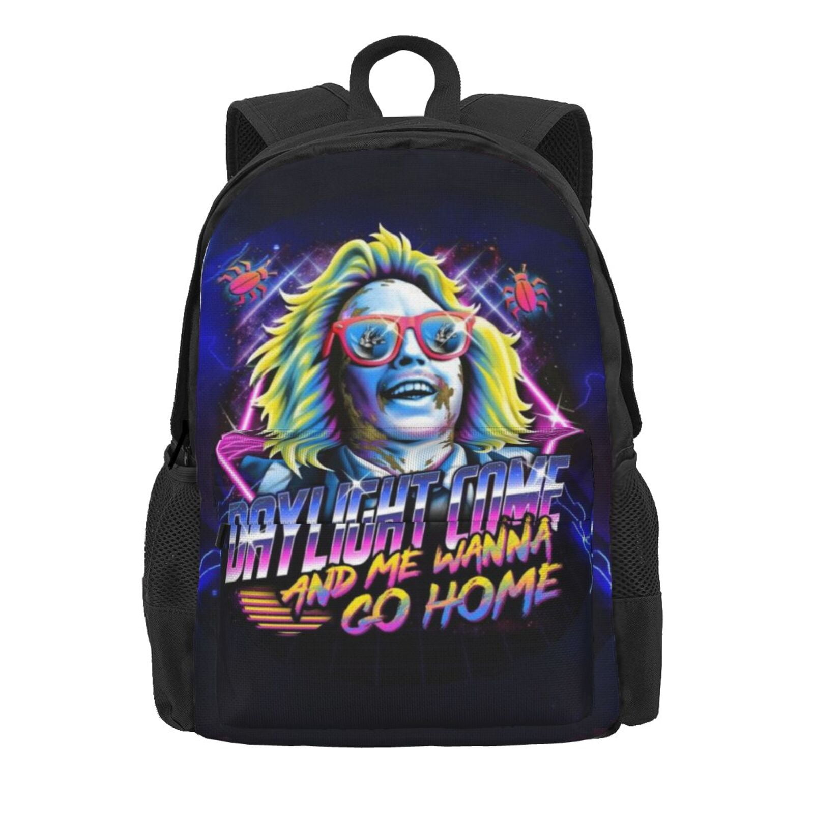 Beetlejuice Backpack, Large Capacity Book Bag For College Work, Durable ...