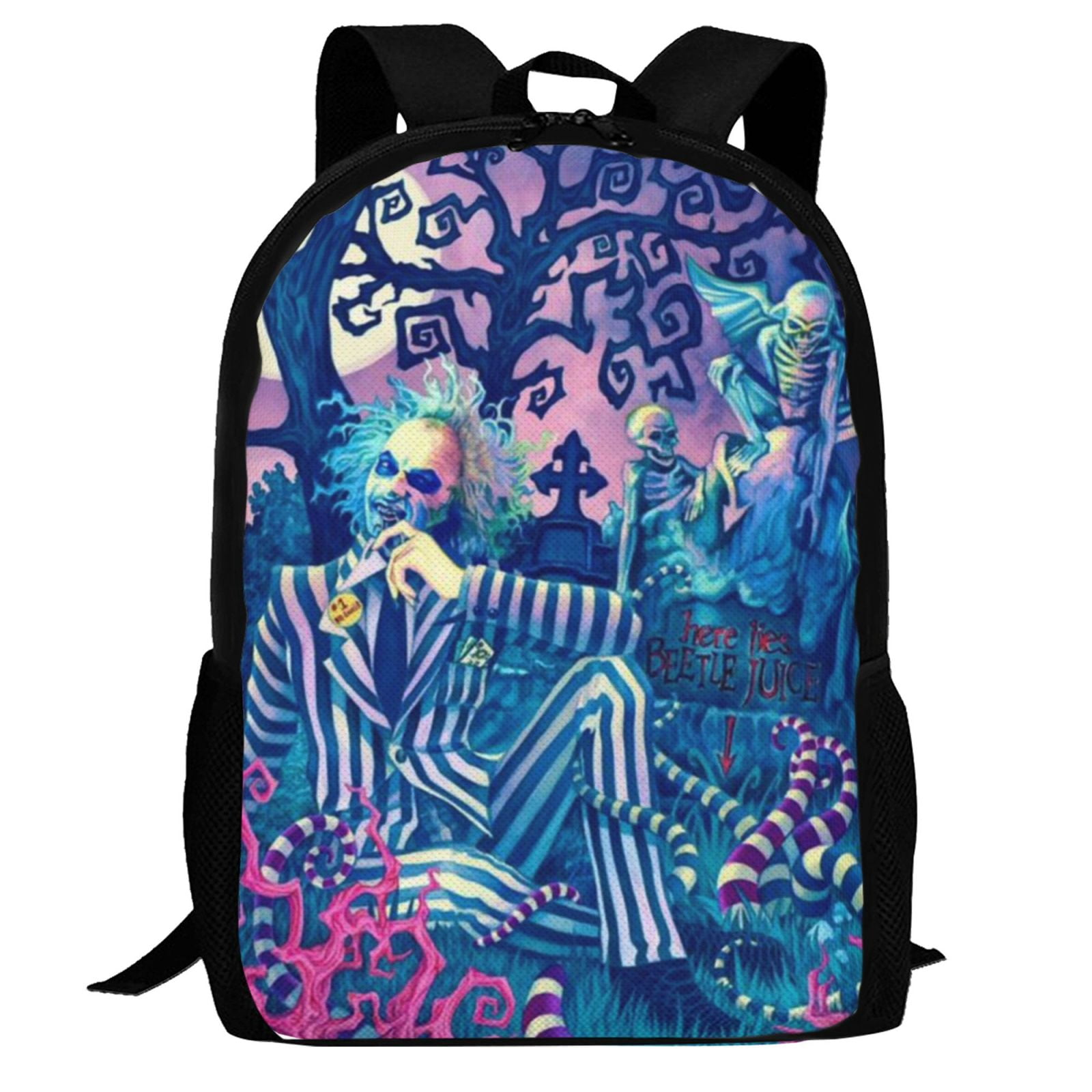 Beetlejuice Backpack For College, Large Capacity Book Bag, Durable ...