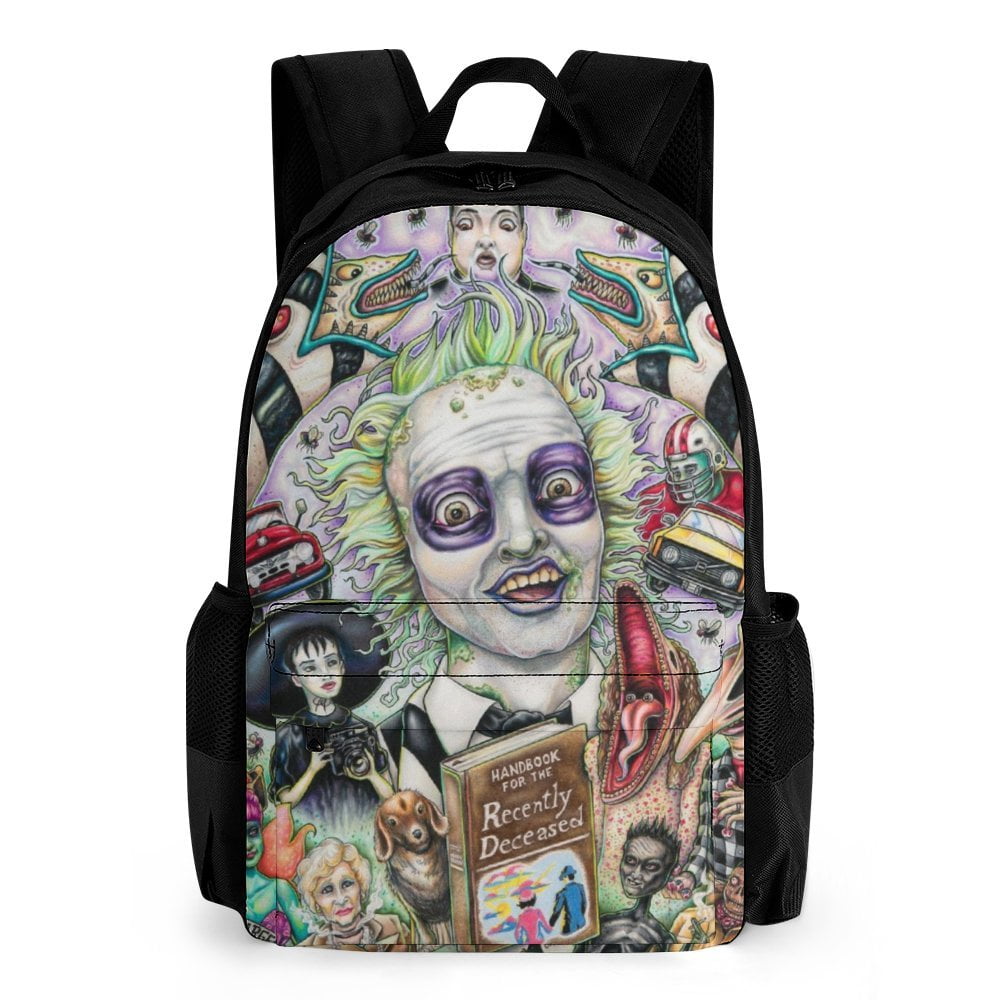 Beetlejuice Backpack, Large Capacity Backpack For College Work, 16.1x12 ...
