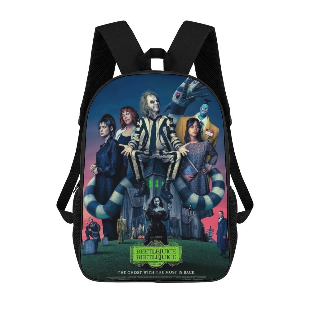 Beetlejuice Backpack, Large Capacity Backpack, 17 Inch Laptop Backpack ...