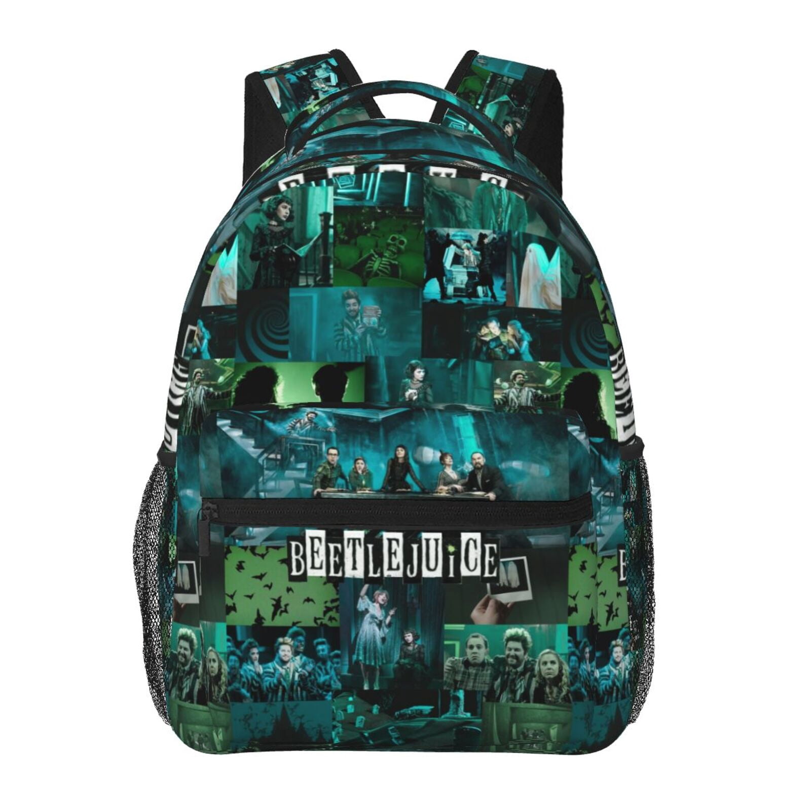 Beetlejuice Backpacks All Over Print Cartoon Lightweight Bookbag ...