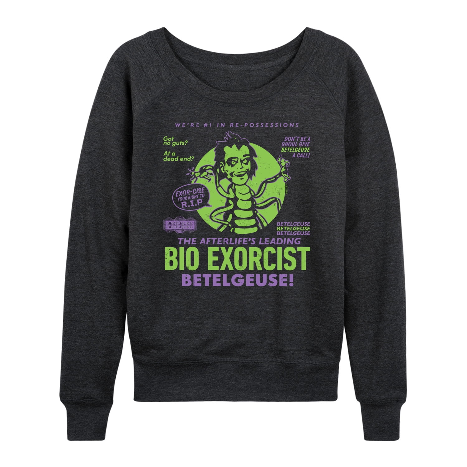 Beetlejuice BeetleJuice - Betelgeuse Bio Exorcist - Women's French ...