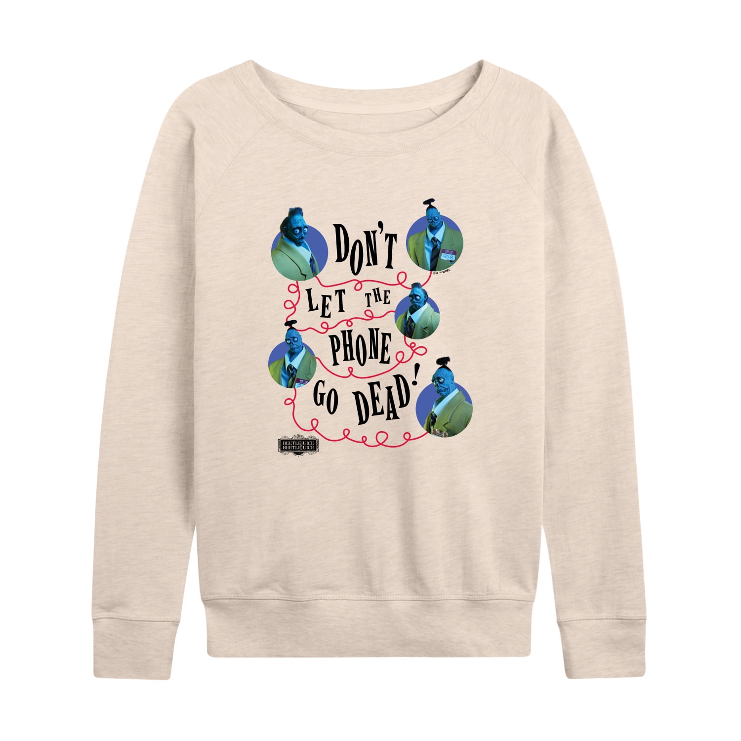 Beetlejuice BeetleJuice - Bob Don’t Let The Phone Go Dead - Women's ...