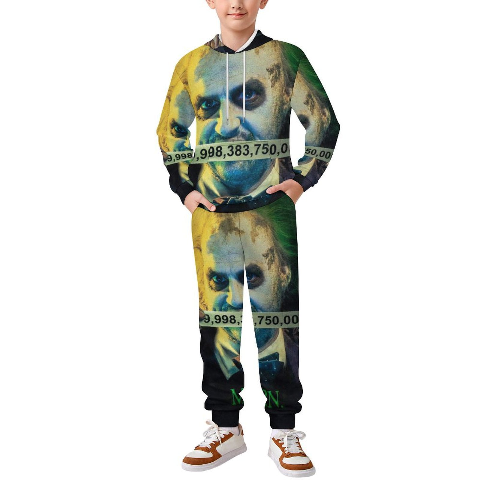 Beetlejuice Beetlejuice 2 Piece Outfits Hoodie Sweatsuits Set ...
