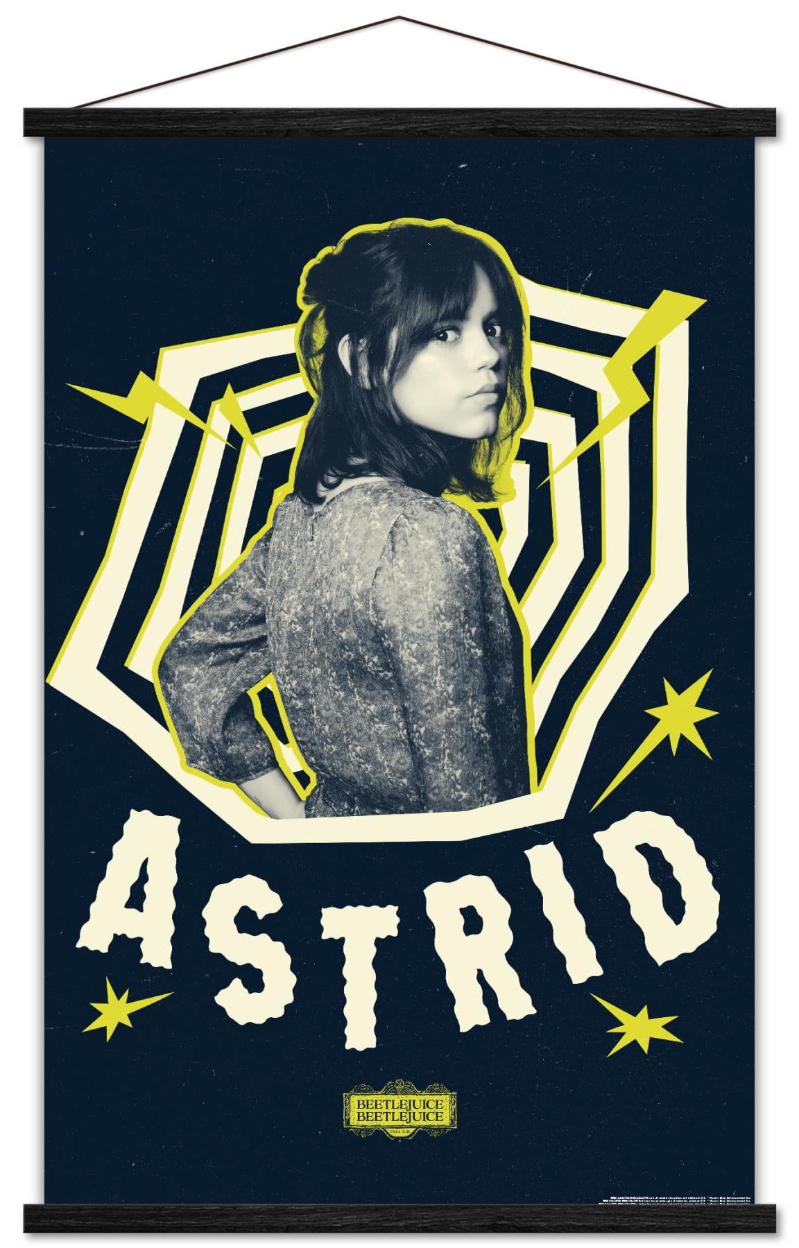 Beetlejuice Beetlejuice - Astrid Wall Poster with Magnetic Frame, 22. ...