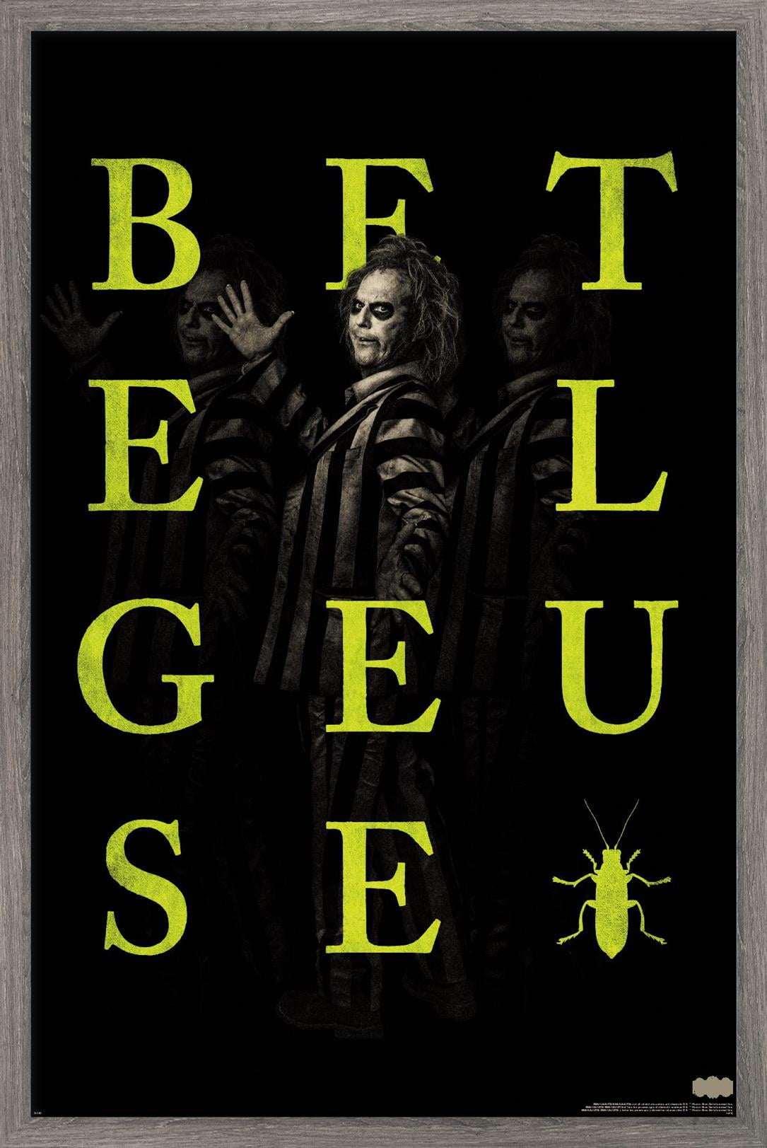 Beetlejuice Beetlejuice - Betelgeuse Wall Poster, 22.375" x 34" Framed ...