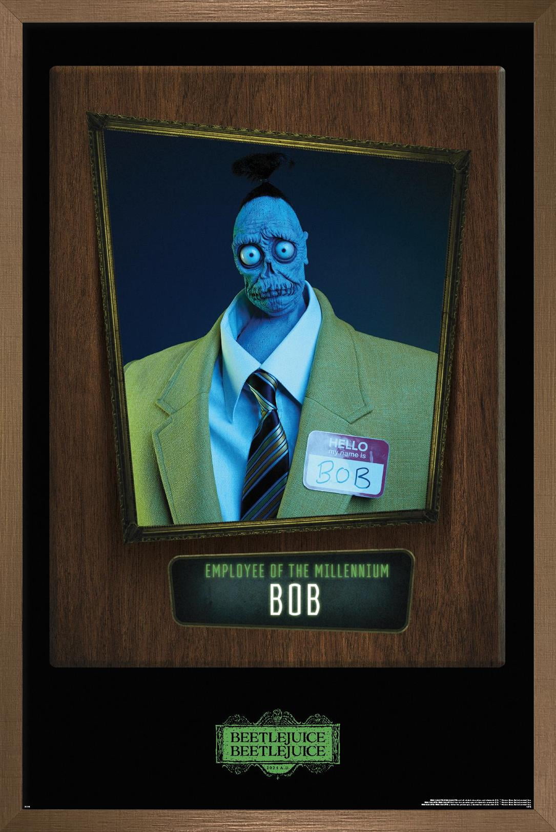 Beetlejuice Beetlejuice - Employee Of The Millennium (Bob) Wall Poster ...