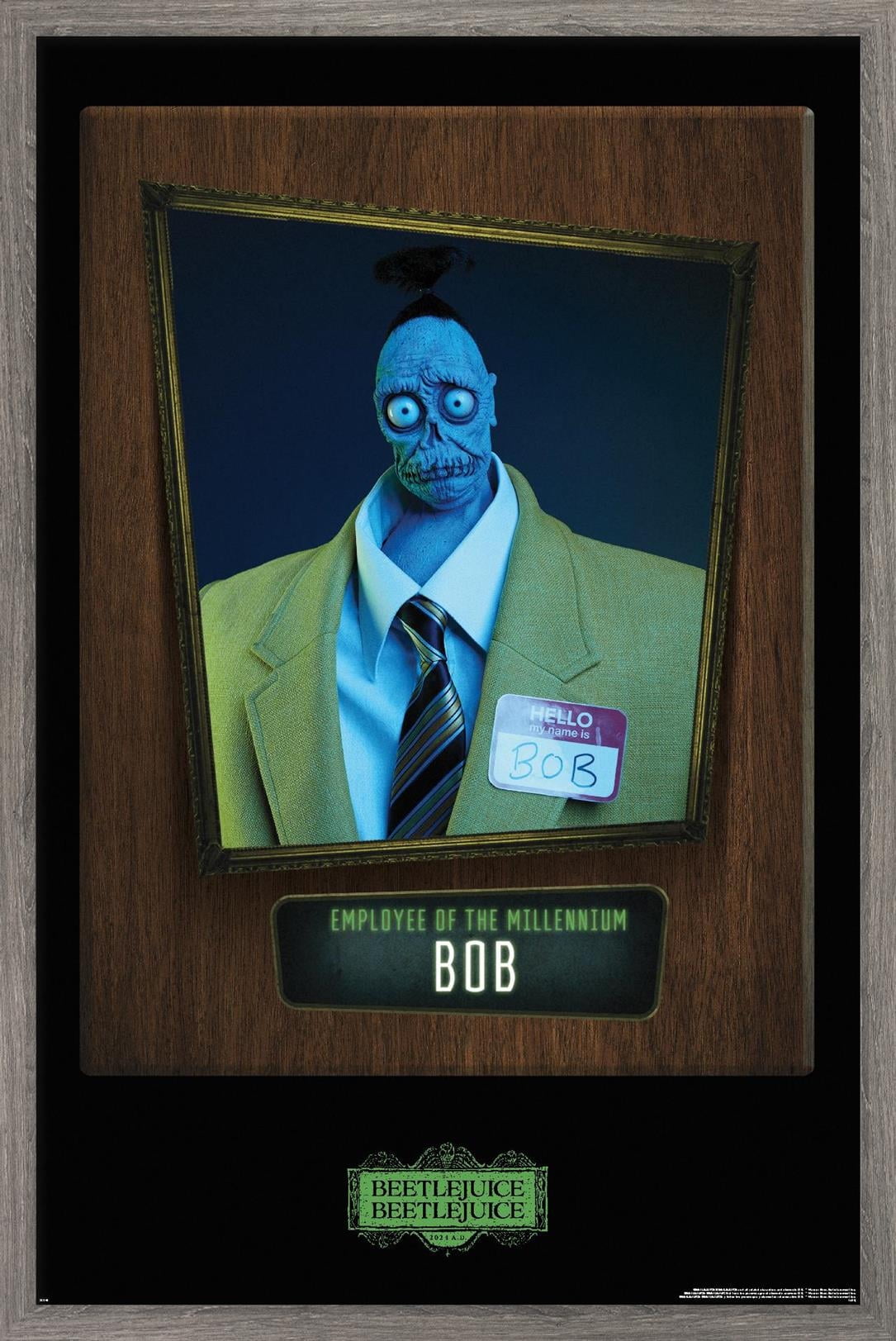 Beetlejuice Beetlejuice - Employee Of The Millennium (Bob) Wall Poster ...