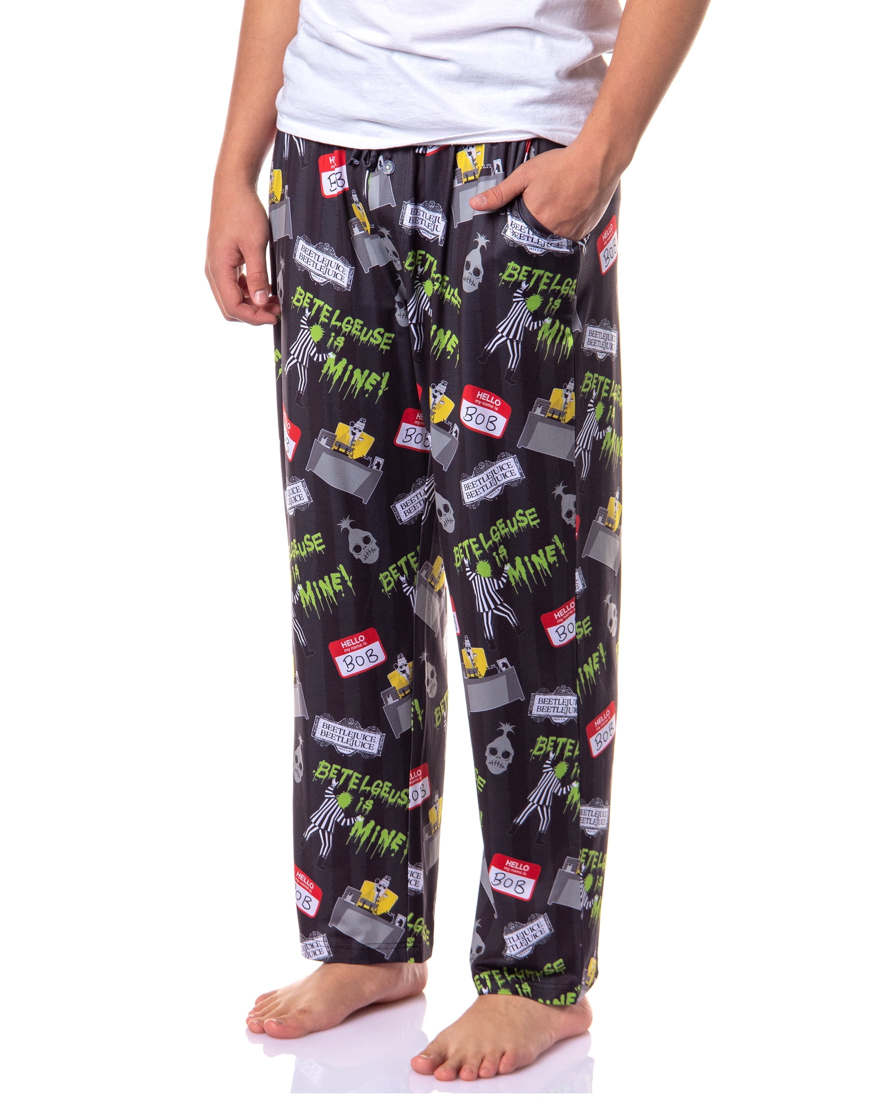 Beetlejuice Beetlejuice Men's Betelgeuse is Mine! Hello My Name is Bob ...