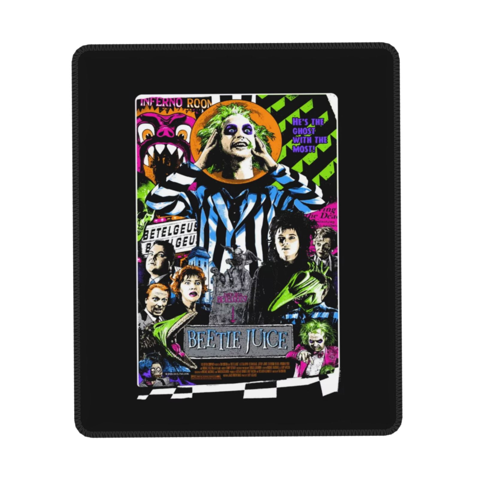 Beetlejuice Beetlejuice Mouse Pad, Computer Mouse Mat, Waterproof Non ...