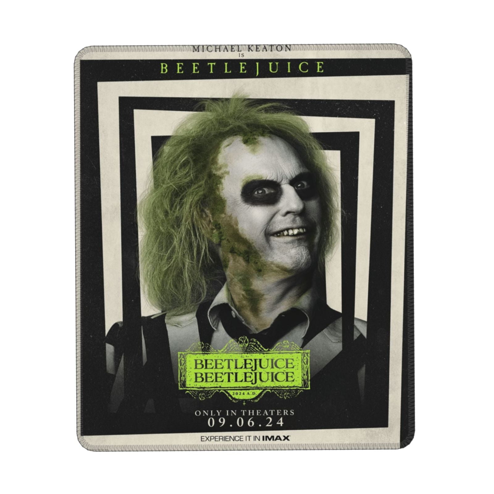 Beetlejuice Beetlejuice Mouse Pad, Computer Mouse Mat, Waterproof Non ...