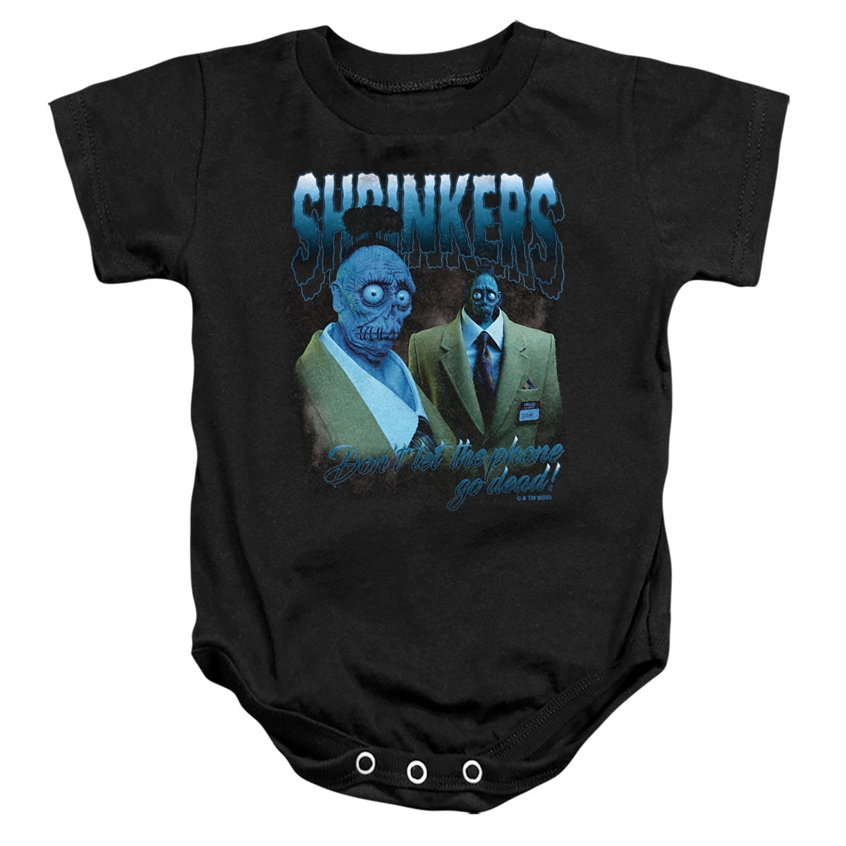 Beetlejuice Beetlejuice Shrinkers Homage Unisex Infant Snap Suit for ...