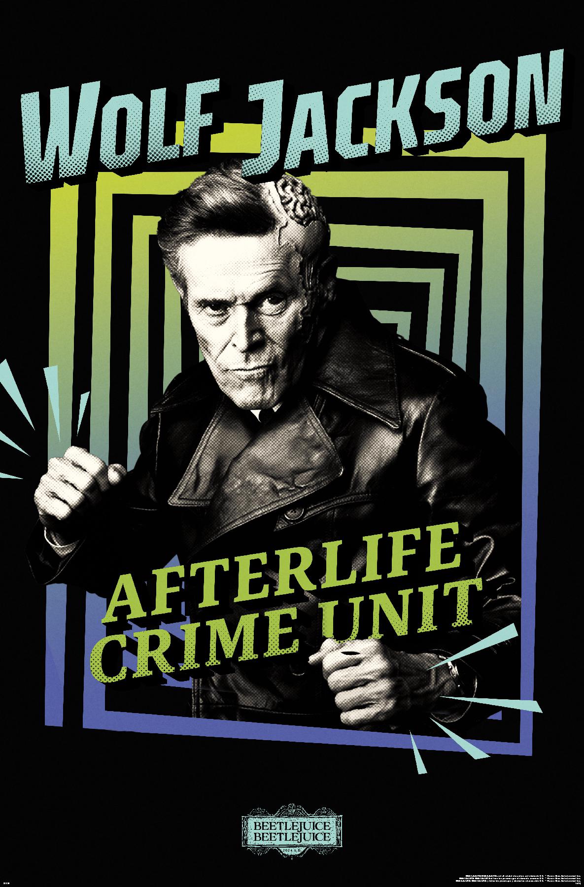 Beetlejuice Beetlejuice - Wolf Jackson Wall Poster, 14.725" x 22.375 ...