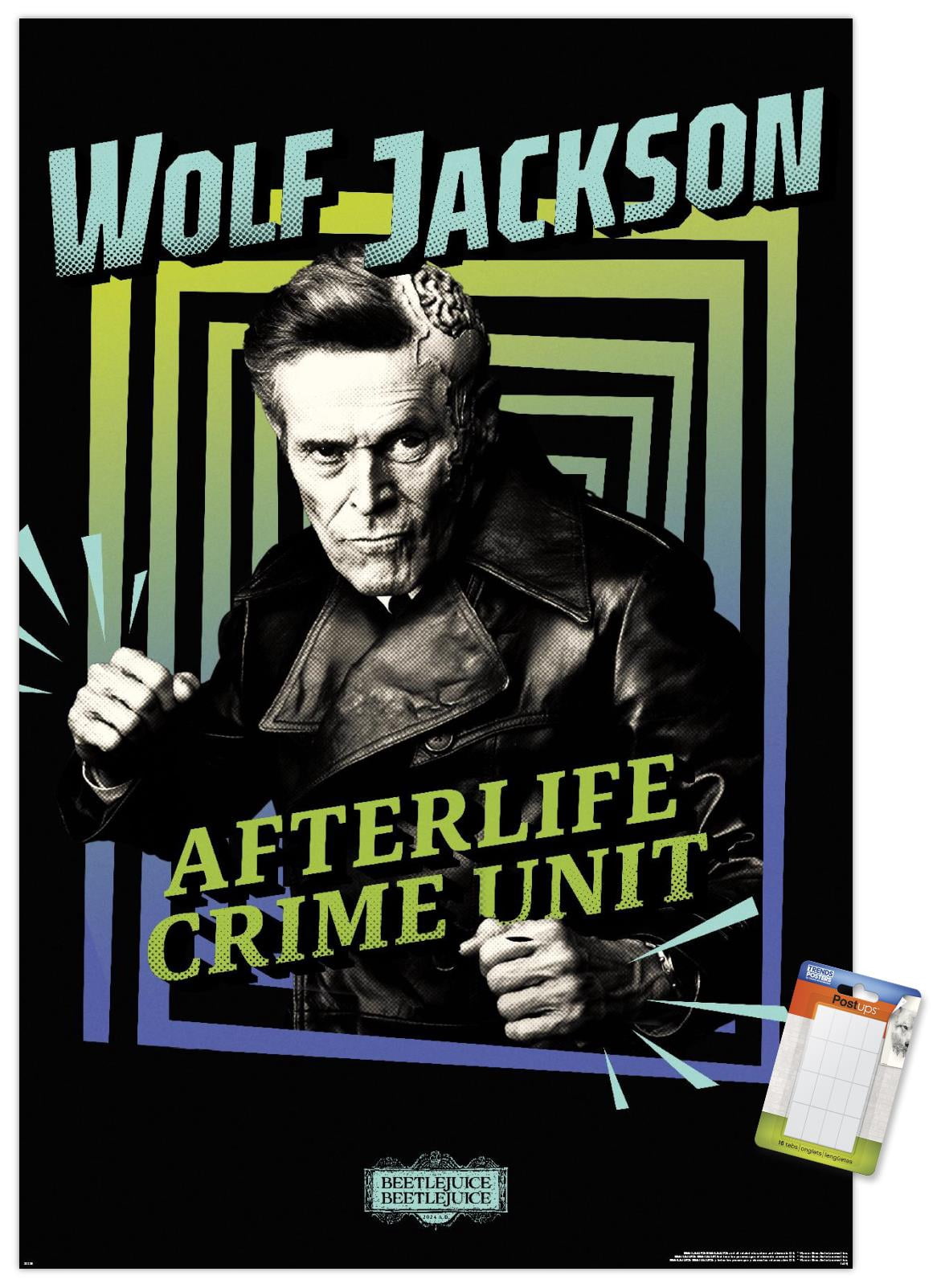 Beetlejuice Beetlejuice - Wolf Jackson Wall Poster, 22.375" x 34 ...