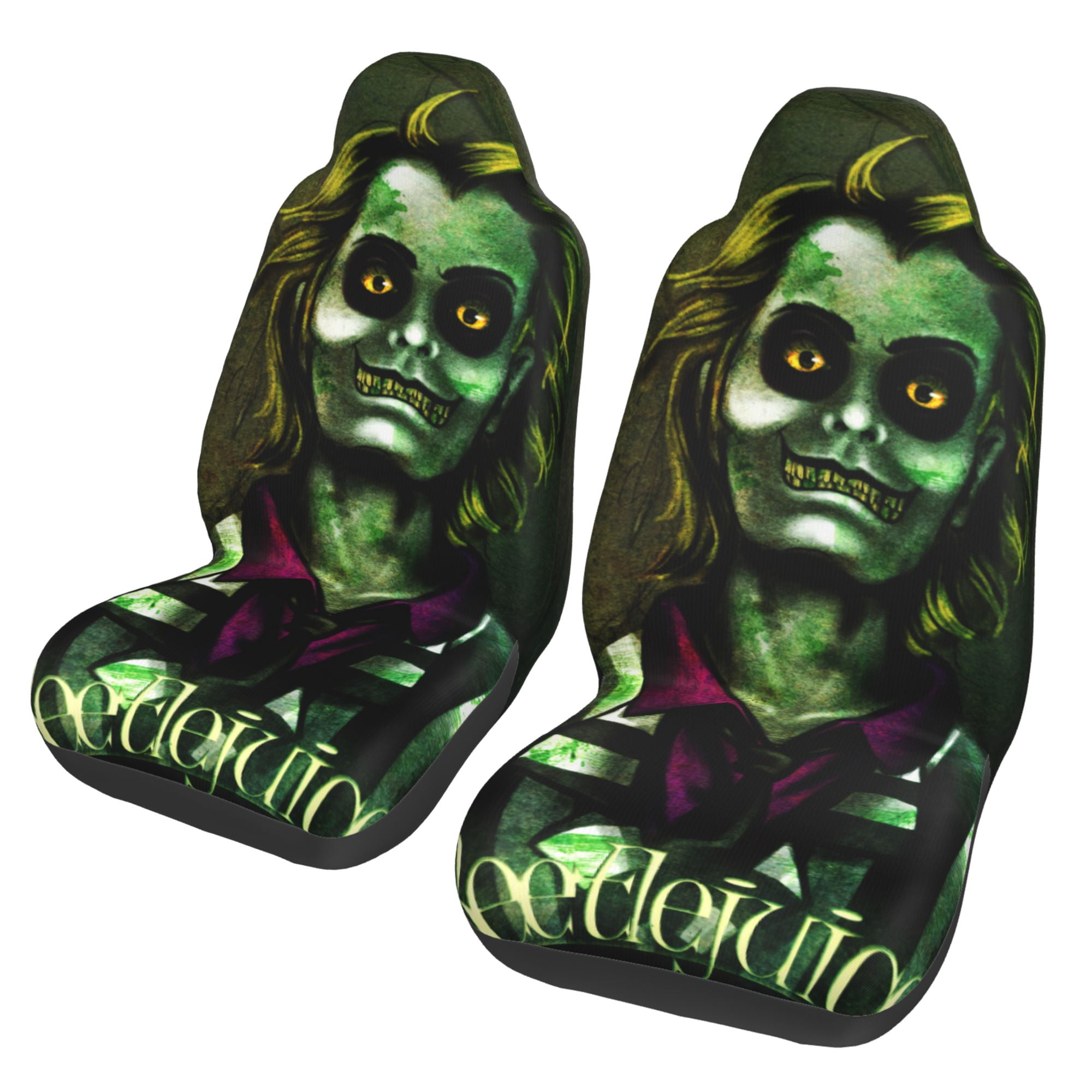 Beetlejuice Car Front Seat Covers 2 Pcs Universal Auto Seat Covers ...