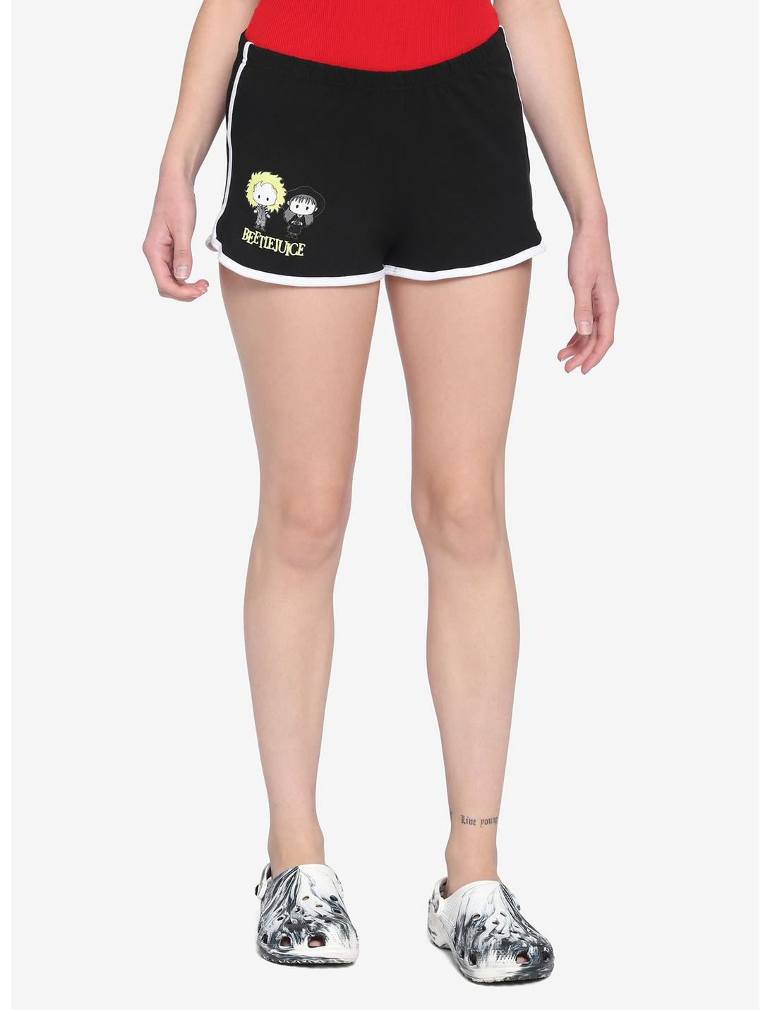 Beetlejuice Chibi Girls Soft Shorts (Large) - Walmart.com
