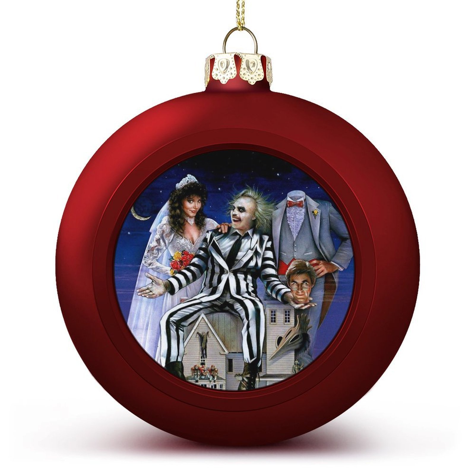 Beetlejuice Christmas Balls Ornaments Decoration Xmas Tree Hanging ...