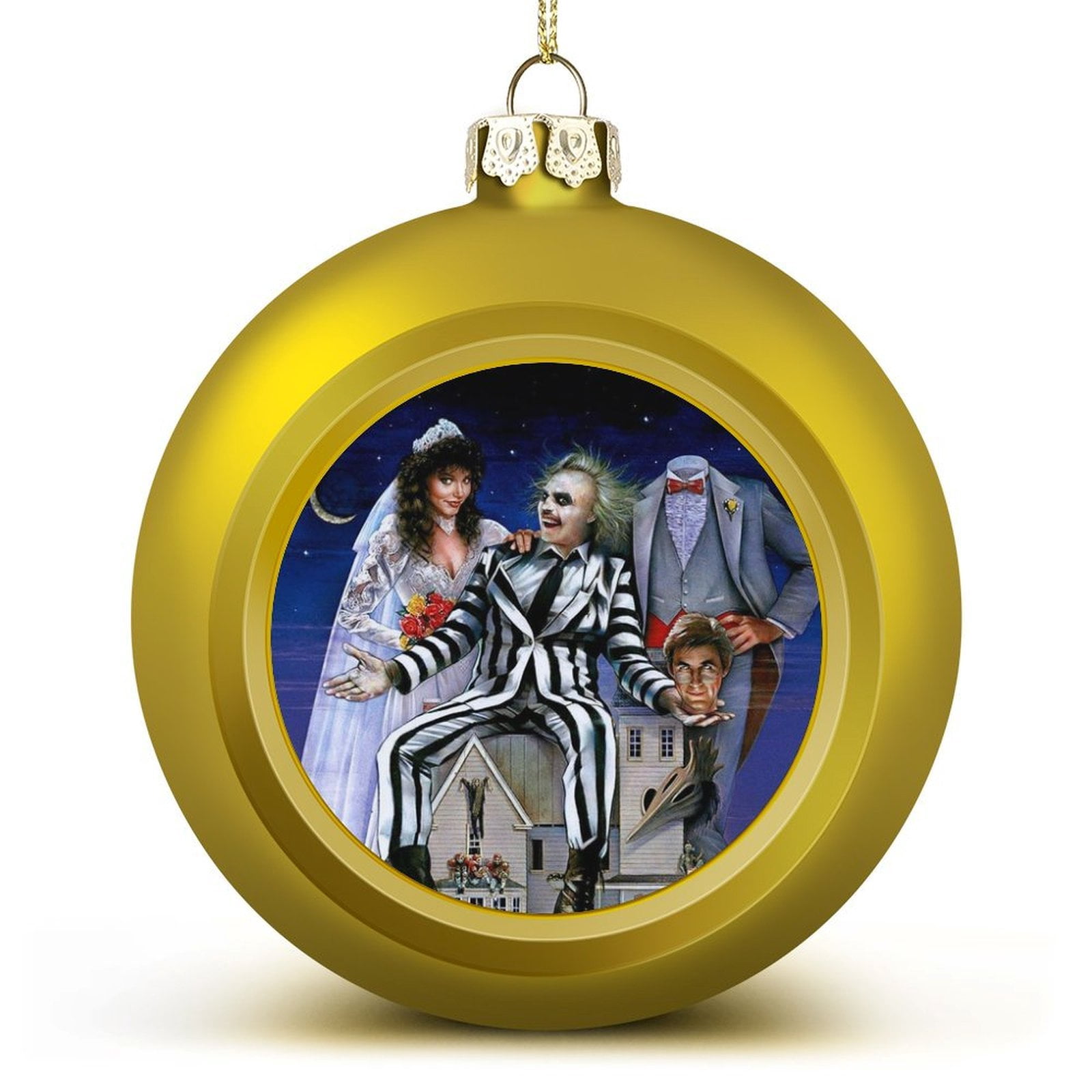 Beetlejuice Christmas Balls Ornaments Decoration Xmas Tree Hanging ...