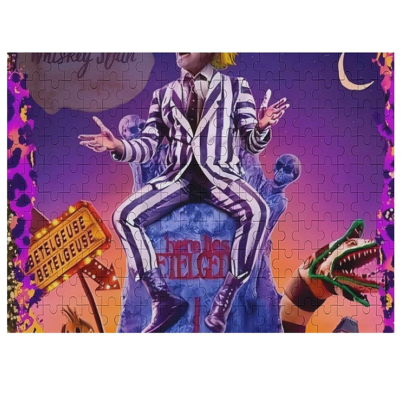 Beetlejuice Christmas Jigsaw Puzzles Interlocking puzzles for kids and ...