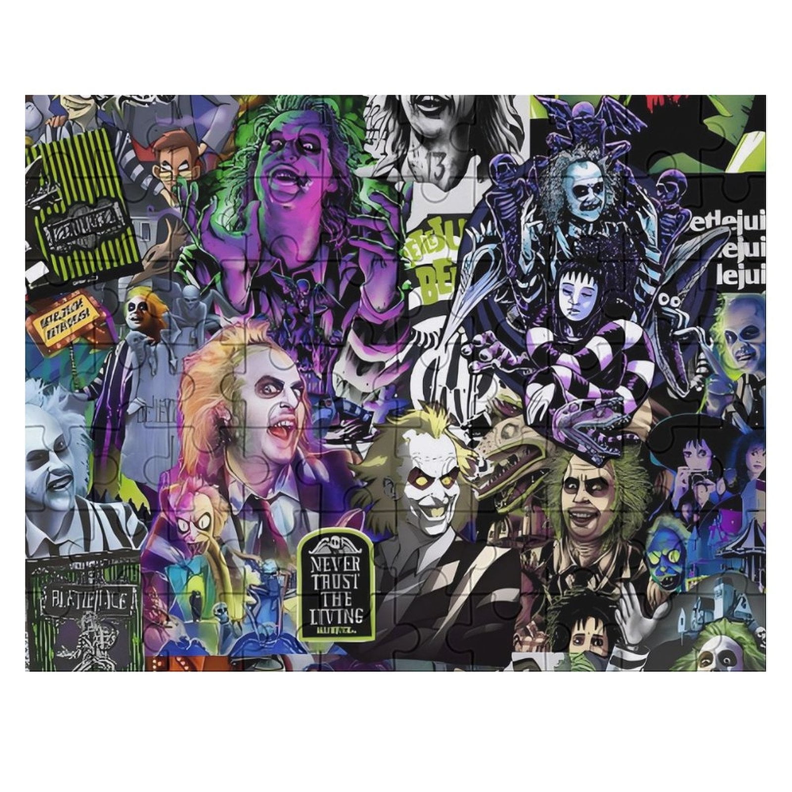 Beetlejuice Christmas Jigsaw Puzzles Interlocking puzzles for kids and ...