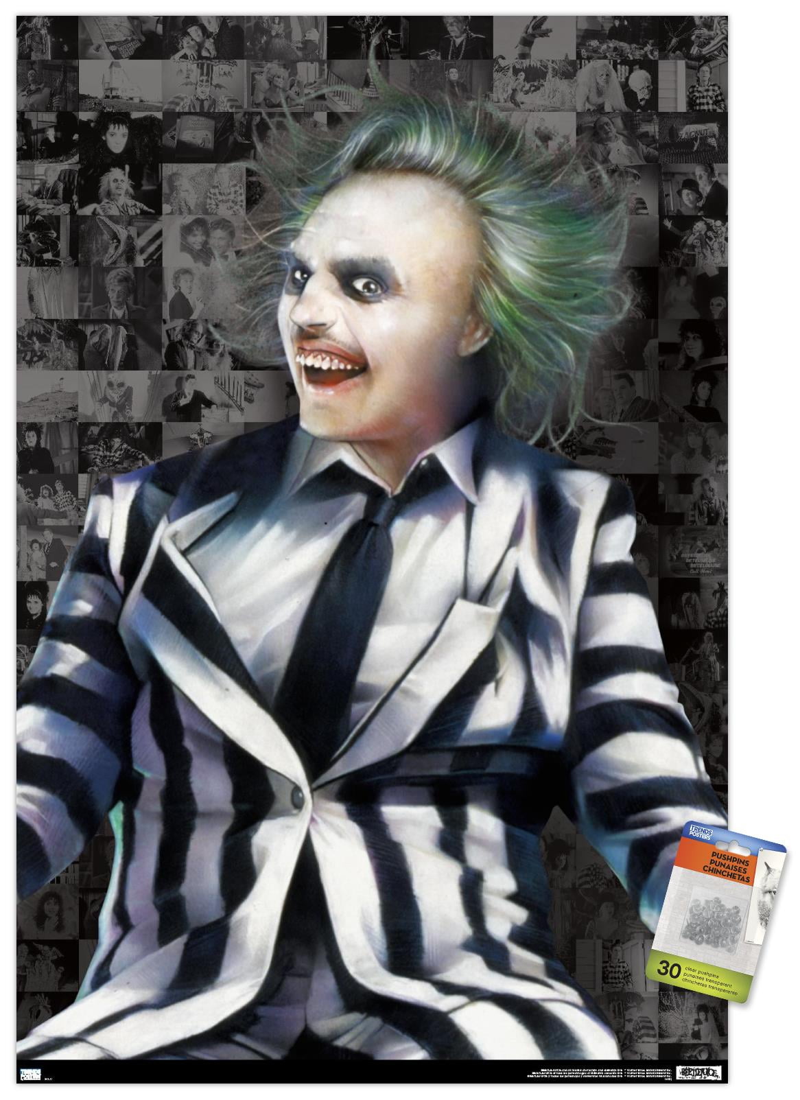 Beetlejuice - Collage Wall Poster with Push Pins, 22.375" x 34 ...