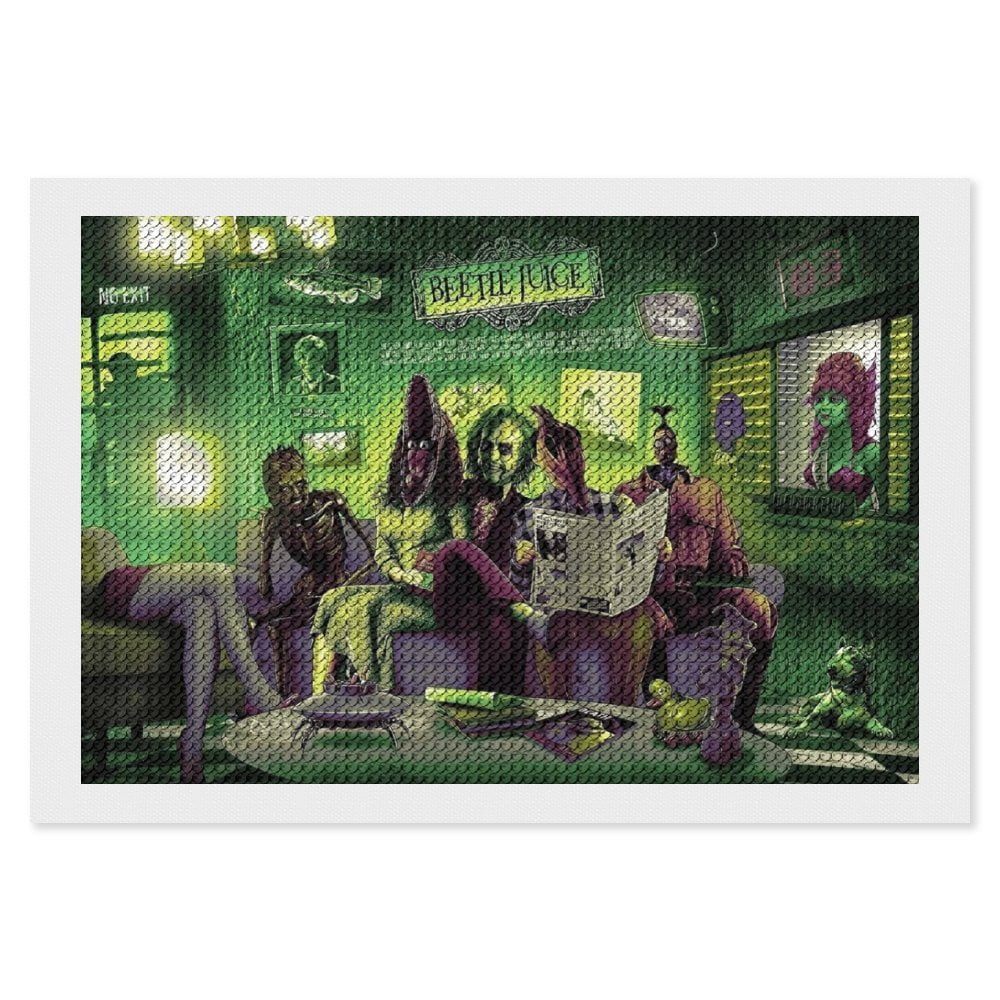 Beetlejuice Beetlejuice Diamond Art Kits for Adults 5D Diamond Art Kit ...