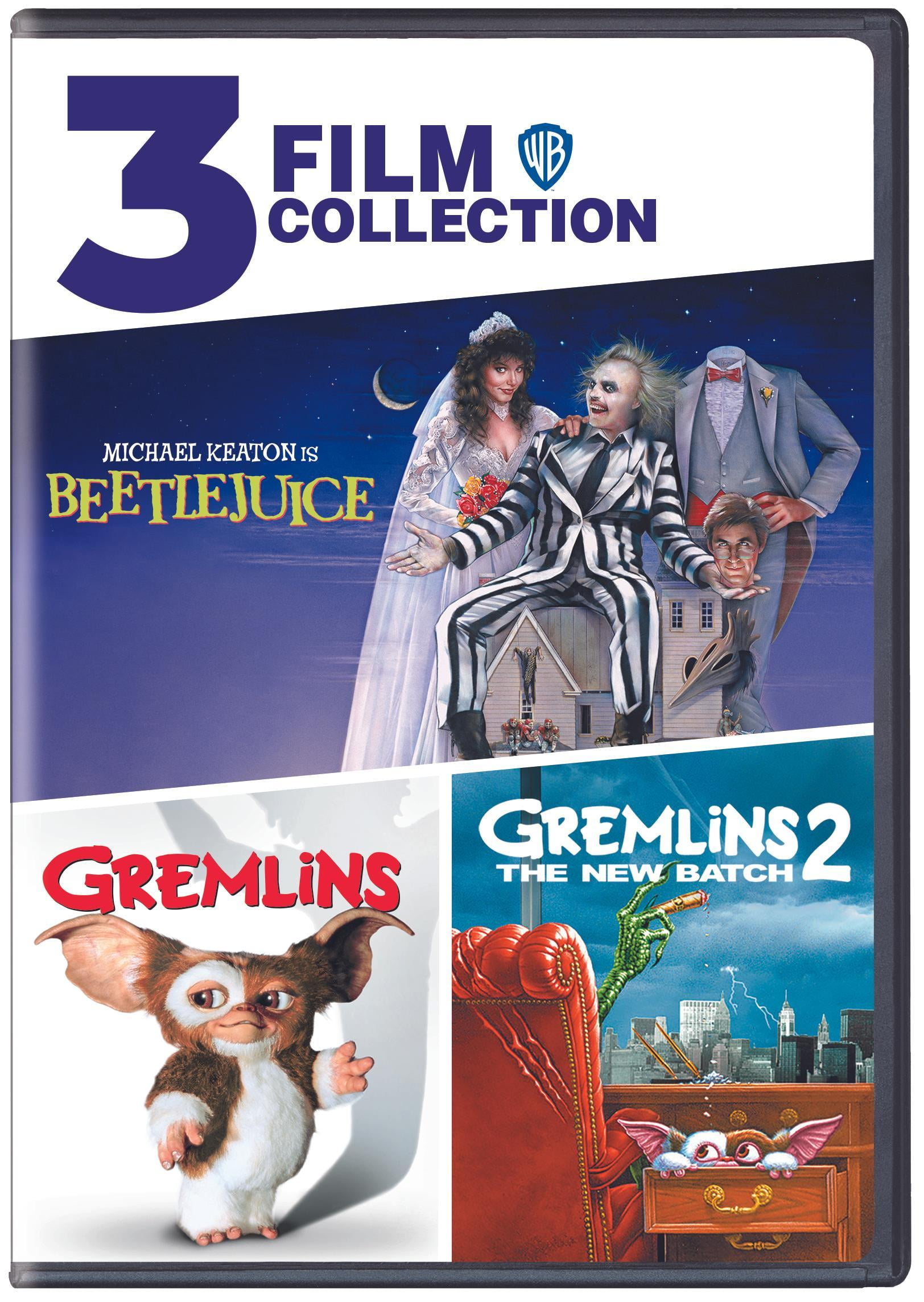 Warner Home Video Horror Trilogy: Beetlejuice, Gremlins & Gremlins 2: The New Batch - Complete ...