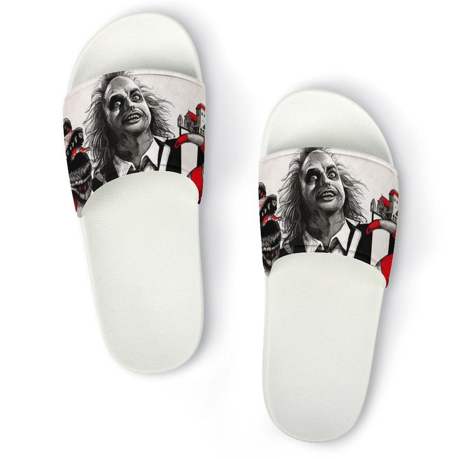 Beetlejuice Home Slippers Unisex House Sandals Breathable PVC Slides ...