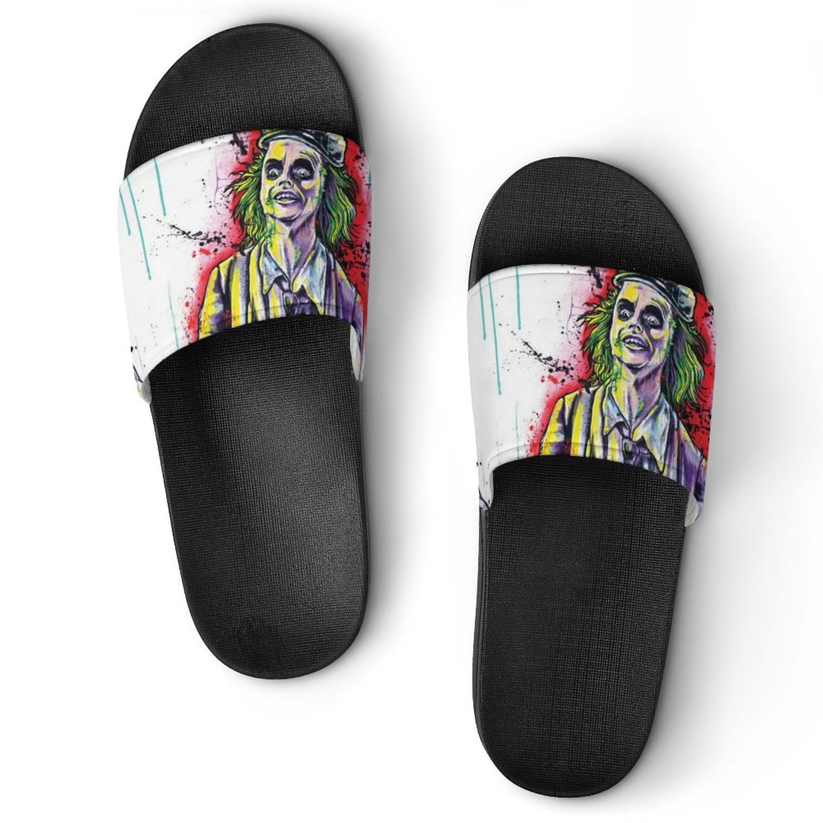 Beetlejuice Home Slippers Unisex House Sandals Breathable PVC Slides ...