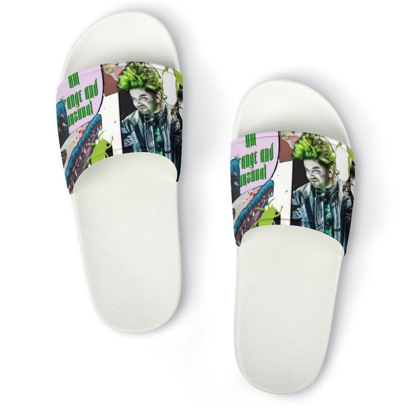 Beetlejuice Home Slippers Unisex House Sandals Breathable PVC Slides ...