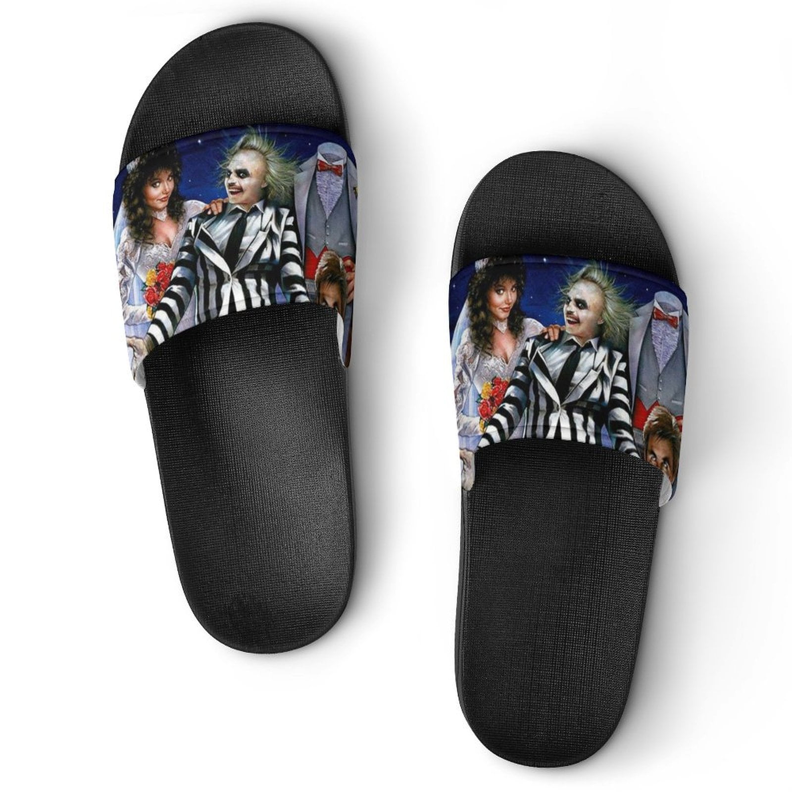 Beetlejuice Home Slippers Unisex House Sandals Breathable PVC Slides ...