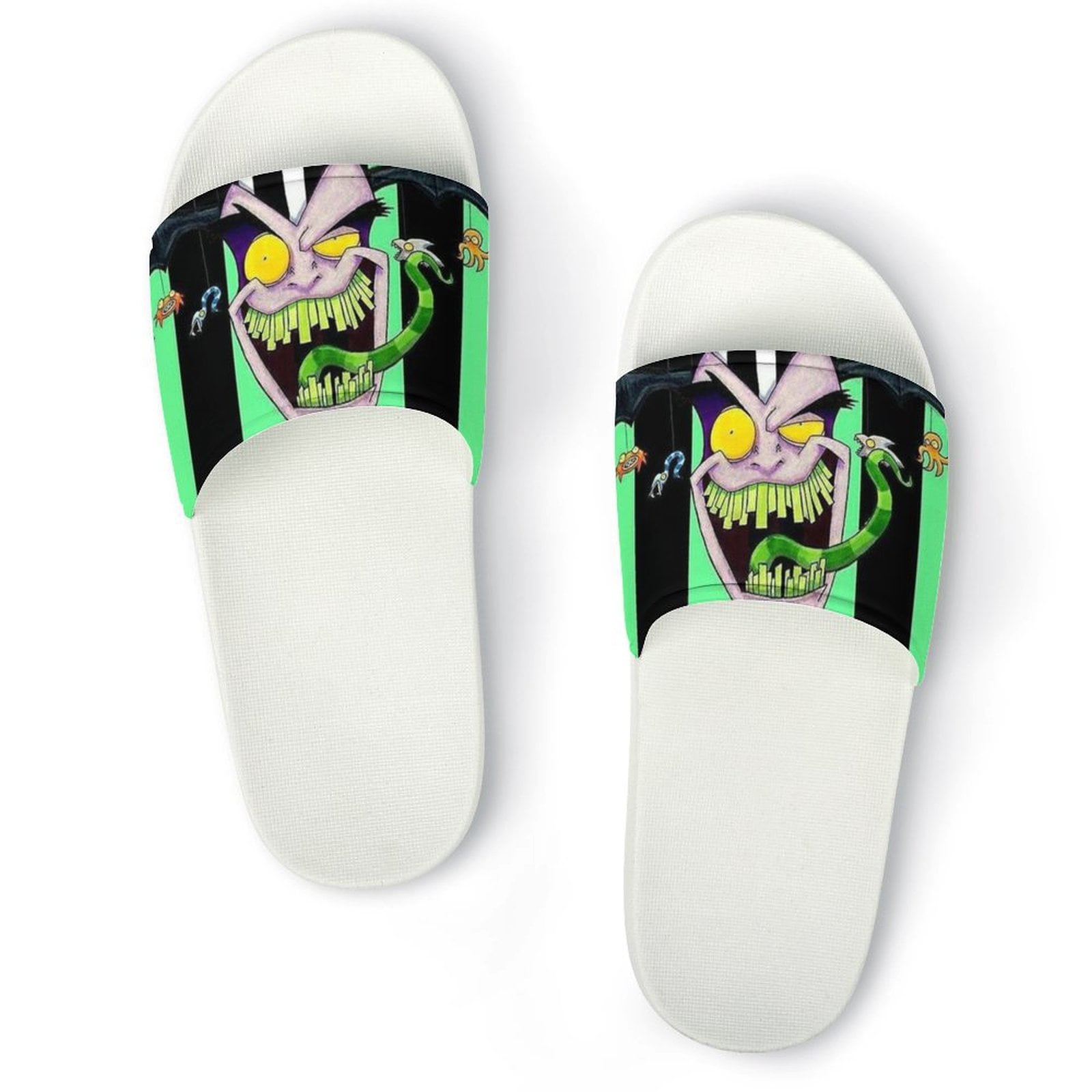 Beetlejuice Home Slippers Unisex House Sandals Breathable PVC Slides ...
