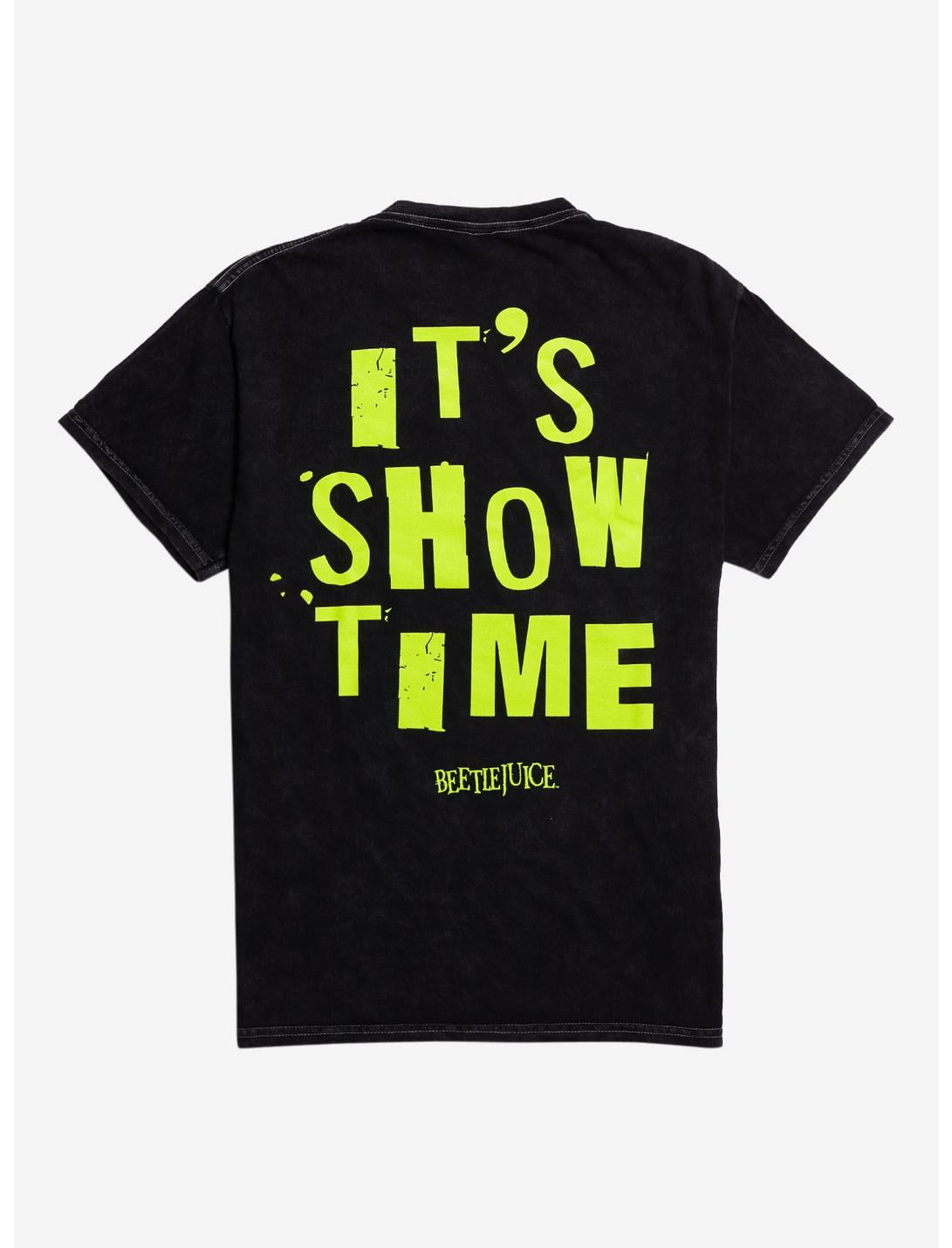 Beetlejuice Jumbo Graphic Two-Sided Boyfriend Fit Girls T Shirt Hot ...