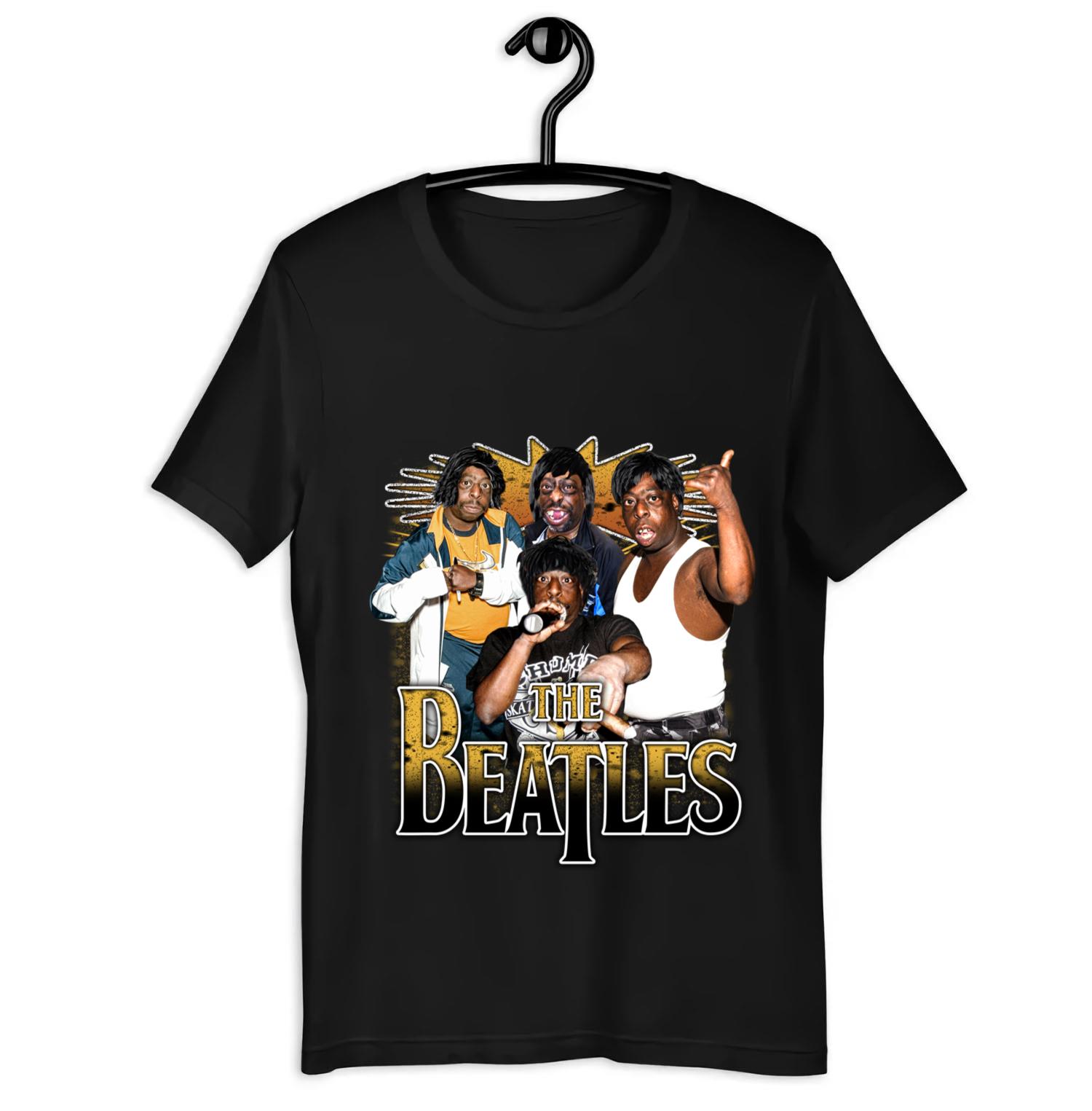 Beetlejuice Lester Green The Beatles T-Shirt, Viral Funny Tik Tok, LMAO ...