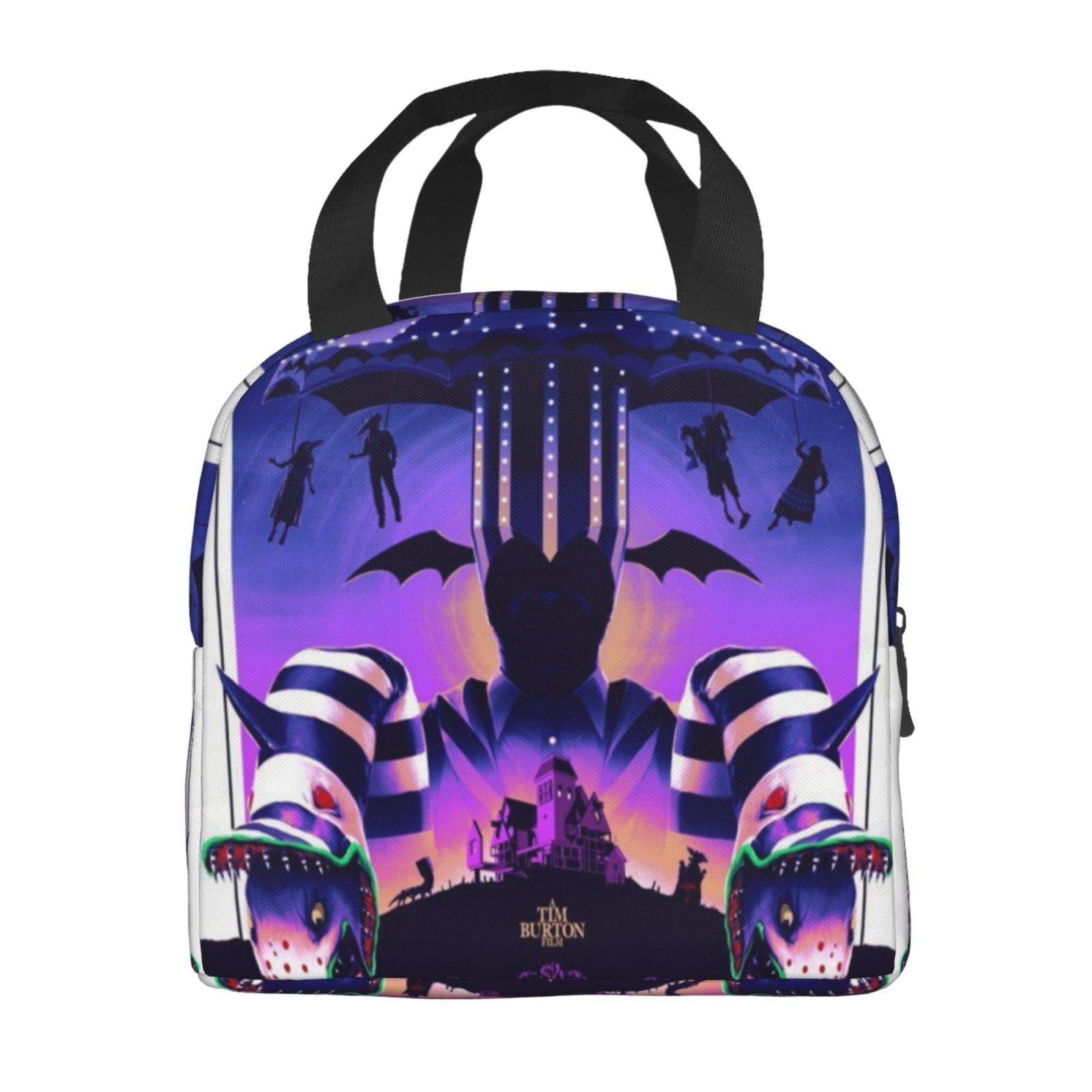 Beetlejuice Lunchbag Insulated Food Bag Thermal Lunch Tote Portable ...