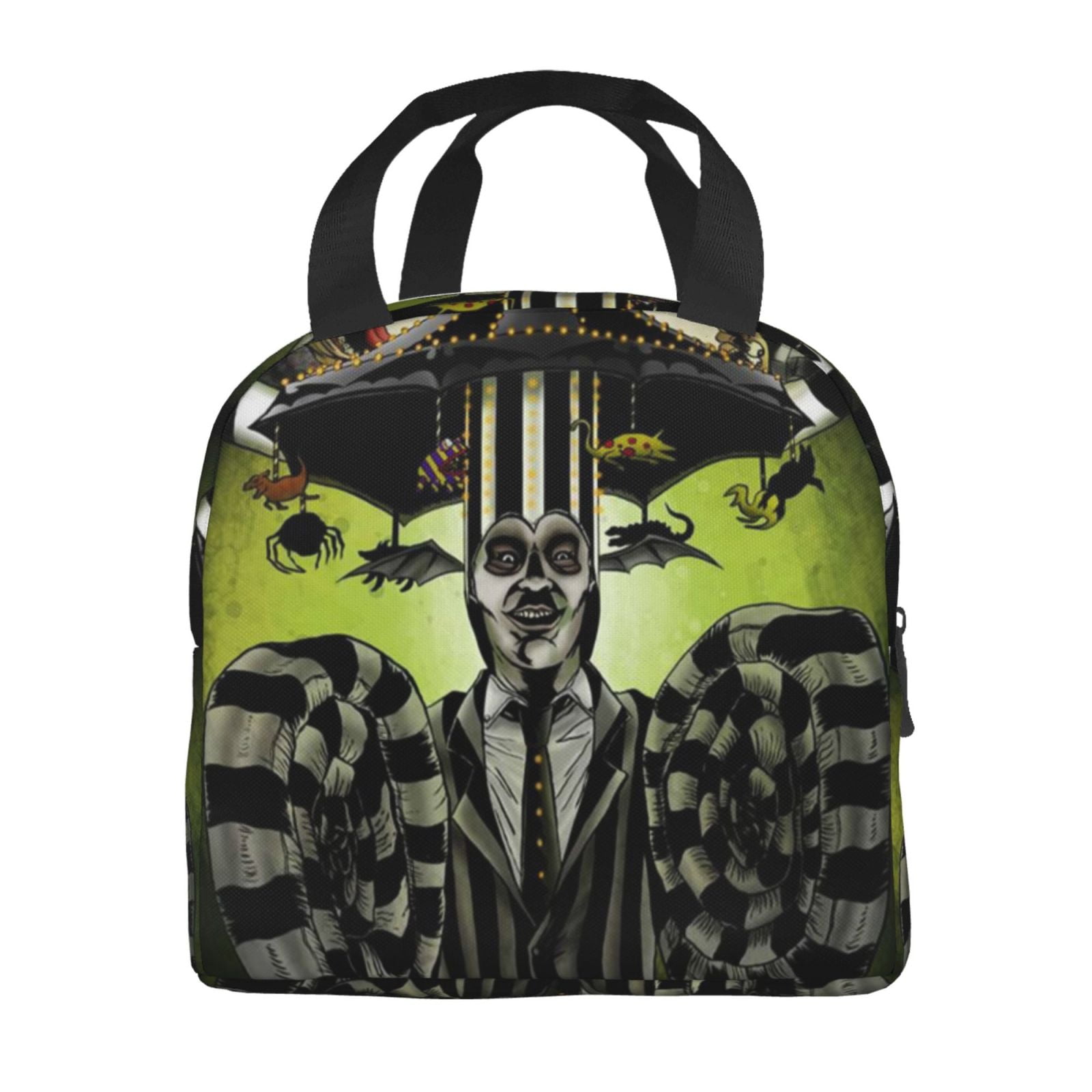 Beetlejuice Lunchbag Insulated Food Bag Thermal Lunch Tote Portable ...