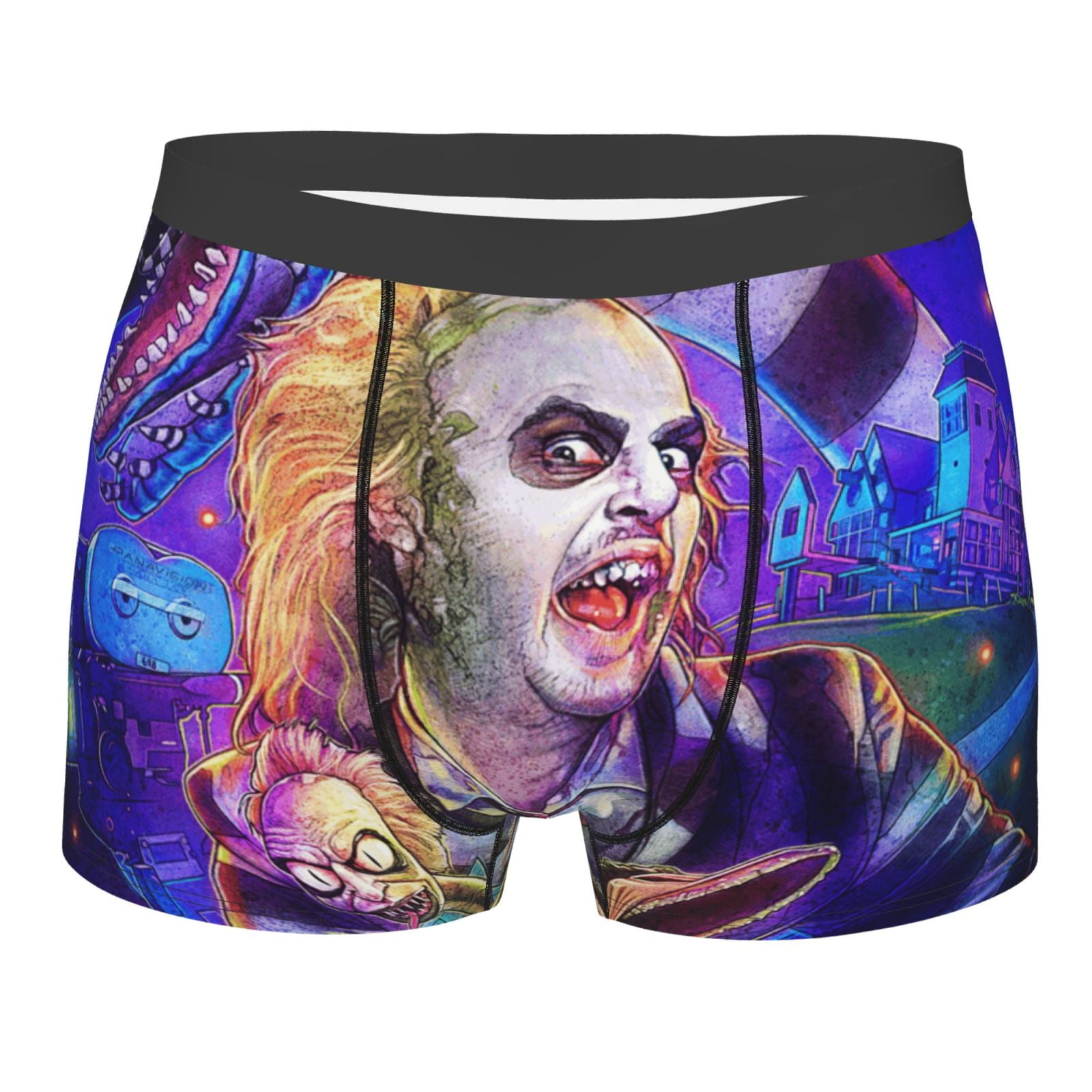 Beetlejuice Men's Breathable Boxer Briefs Soft Stretch Moisture-Wicking ...