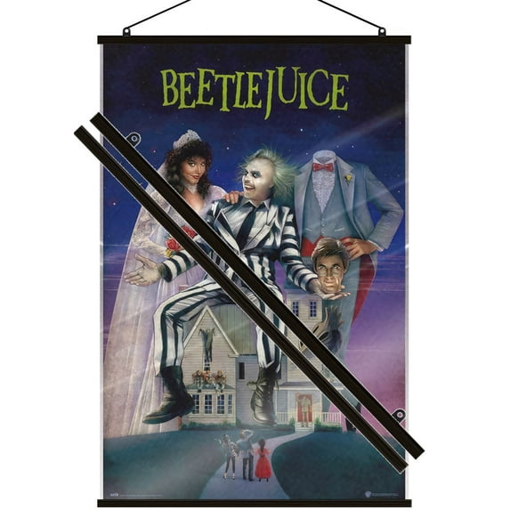 Beetlejuice - Movie Poster (Regular Style) (Size: 24" x 36") (Laminated ...
