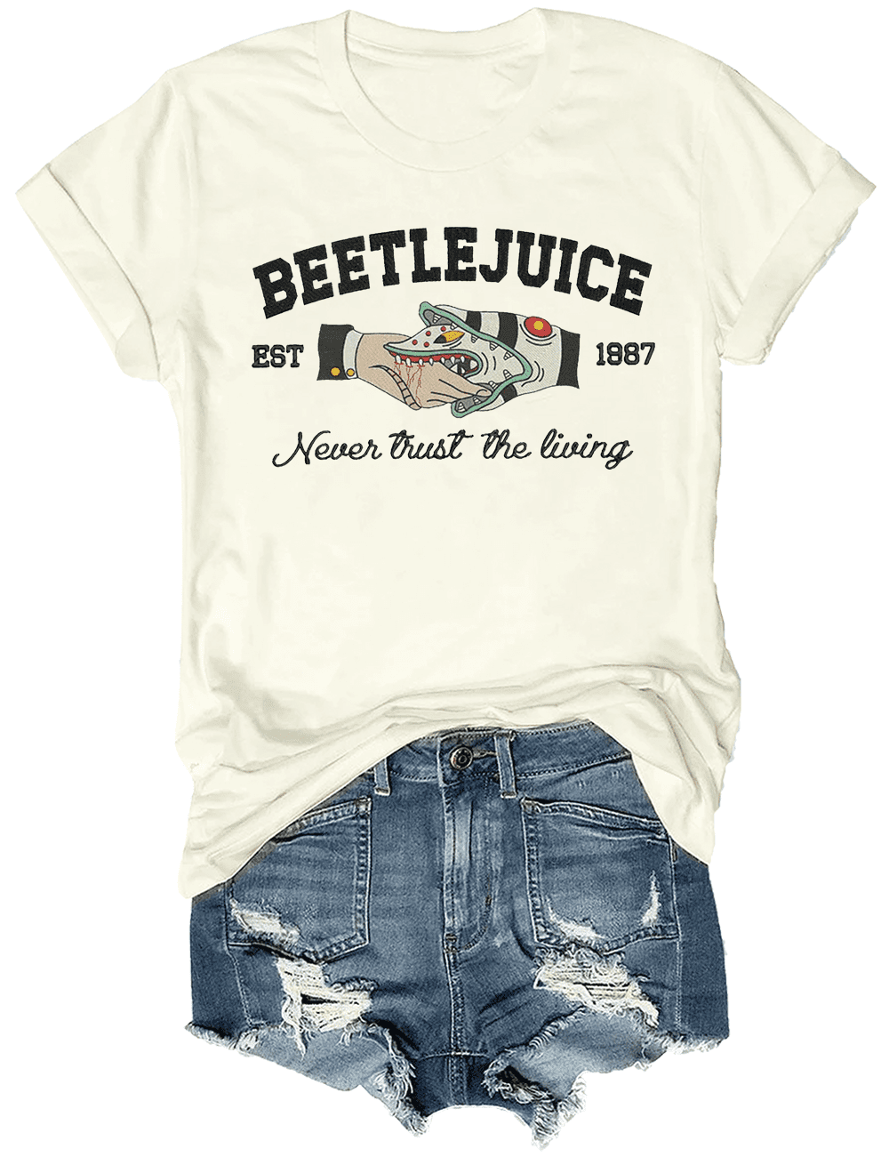 Beetlejuice Never Trust the Living T-Shirt, Beetlejuice Never Trust the Living Shirt ...