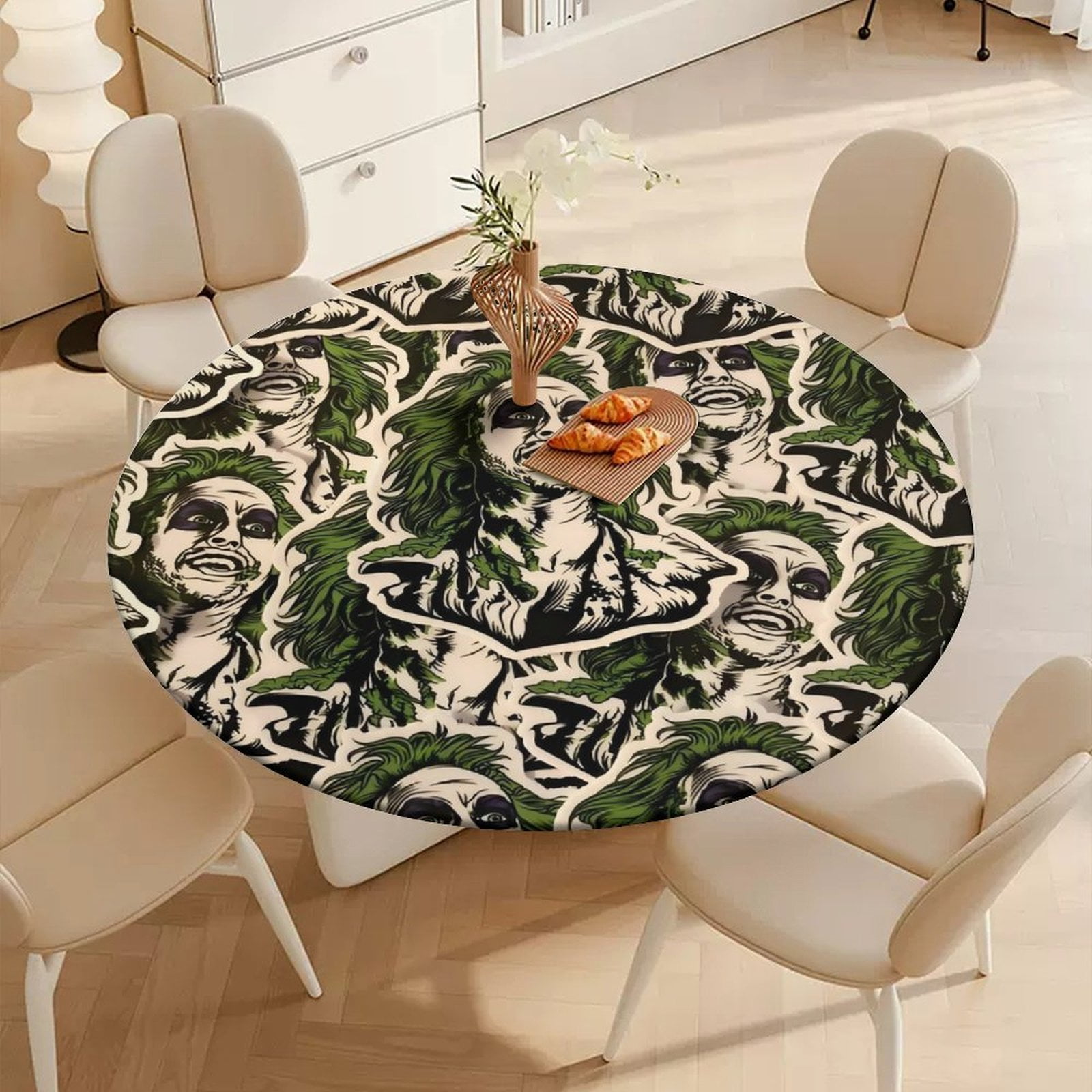 Beetlejuice Round waterproof Oxford tablecloth 110cm - Walmart.com