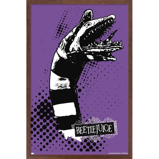 Beetlejuice - Sandworm Wall Poster, 22.375" x 34" Framed - Walmart.com