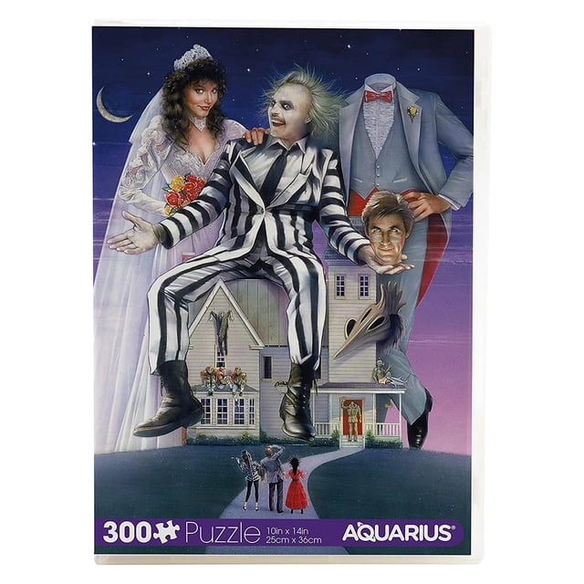 Beetlejuice 300-Piece Jigsaw Puzzle for Coffee Shop Event - Walmart ...