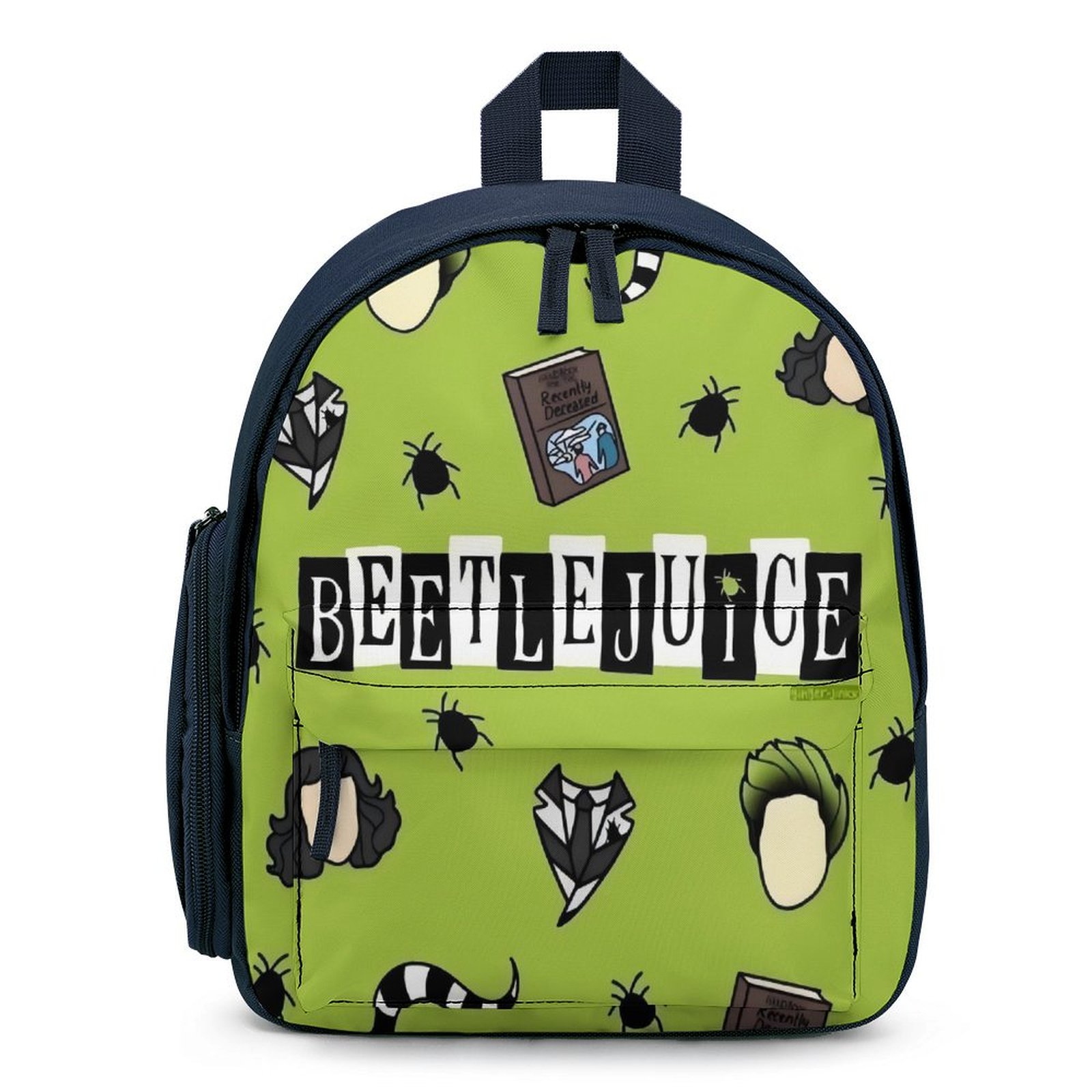 Beetlejuice Women's mini backpack for school blue9 - Walmart.com