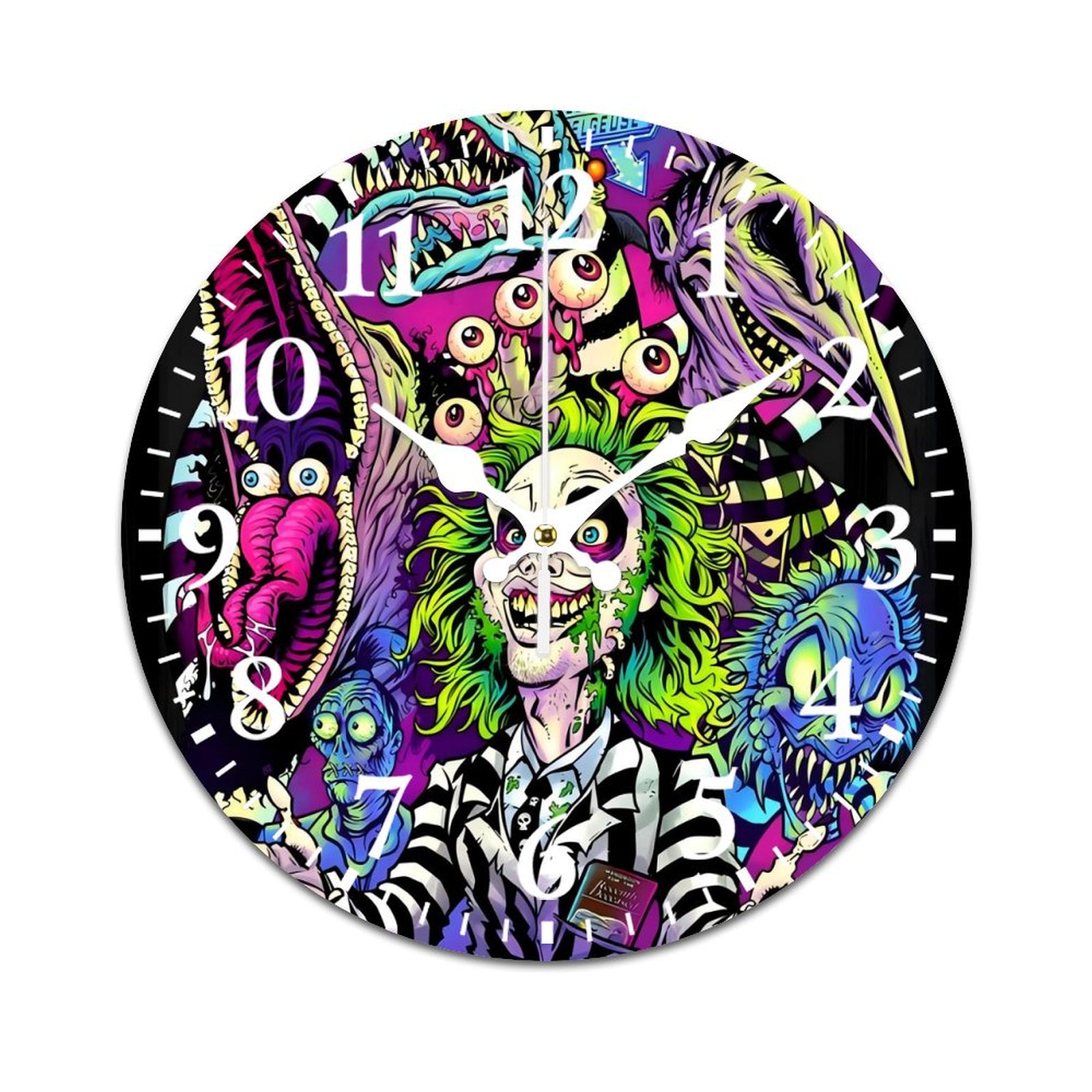 Beetlejuice wall clocks battery operated decorative 34cm/13.39in ...