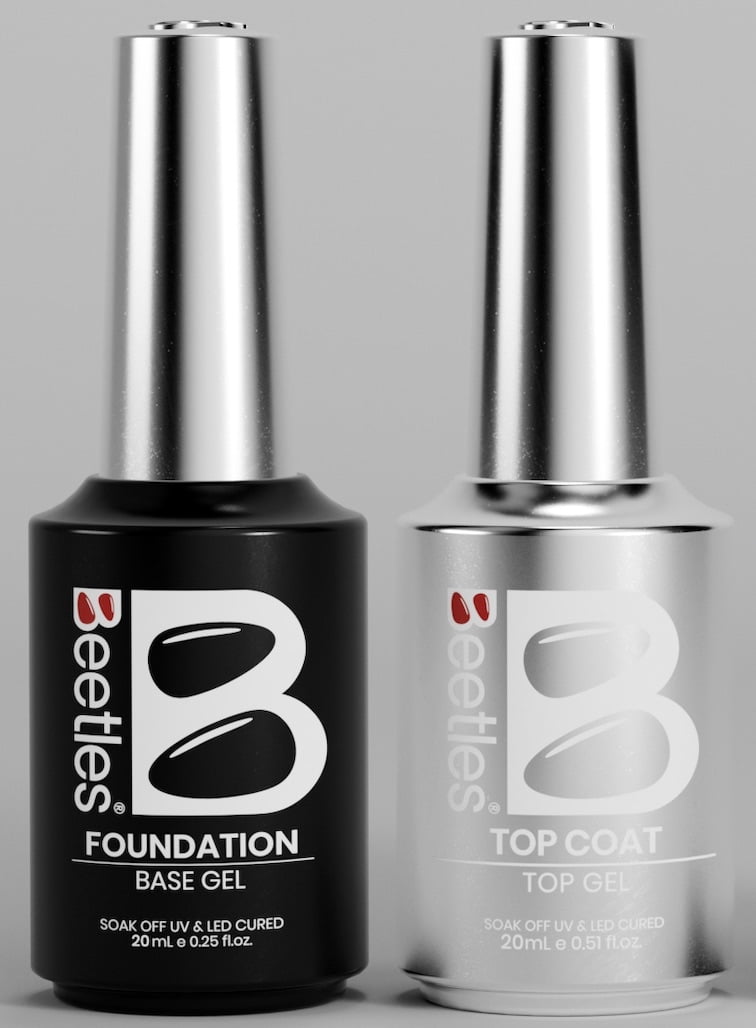 Beetles Gel BT Set (Top coat 0.51oz & Base coat 0.51oz) – Long-Lasting ...