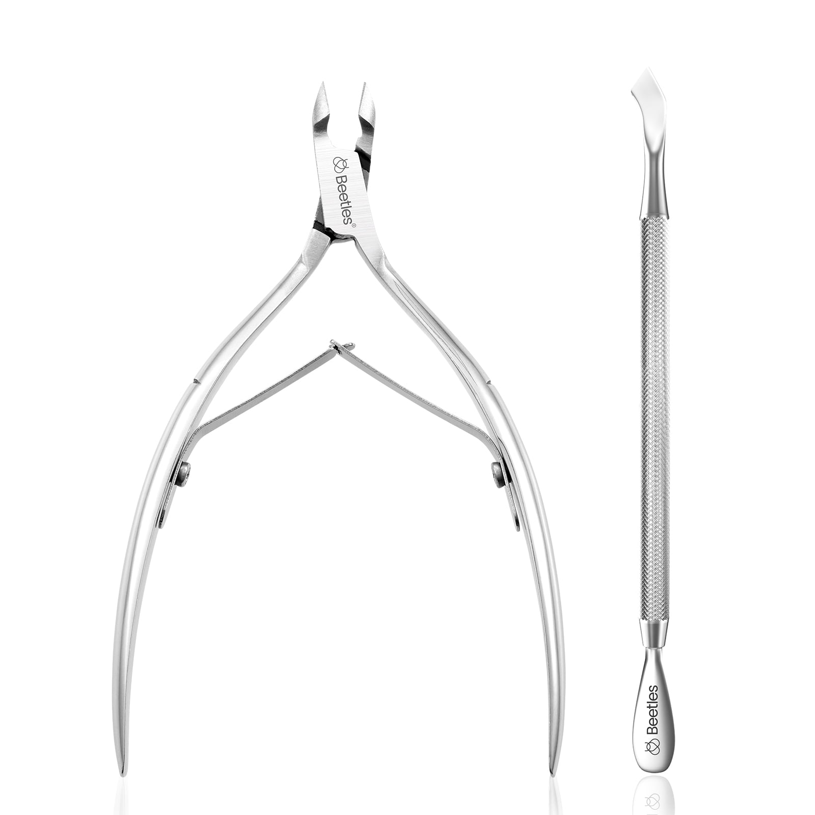 Beetles Gel Cuticle Care Tools, Stainless Steel Cuticle Remover Kit ...