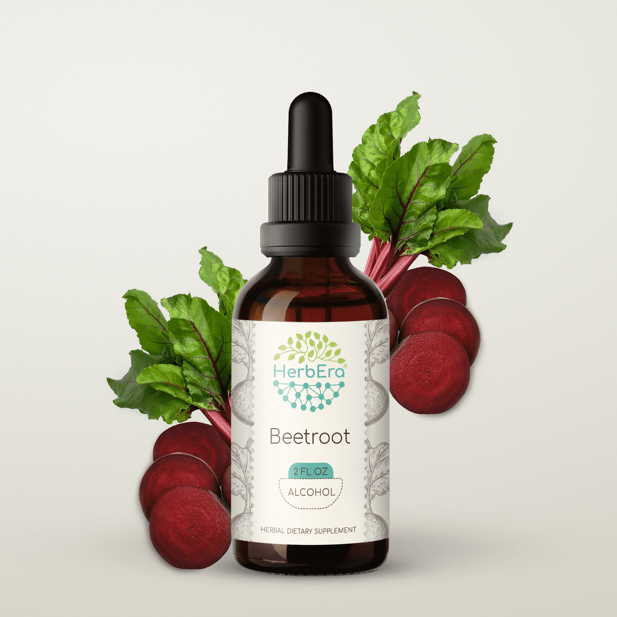 Beetroot Alcohol Herbal Extract Tincture, Super-Concentrated Organic ...