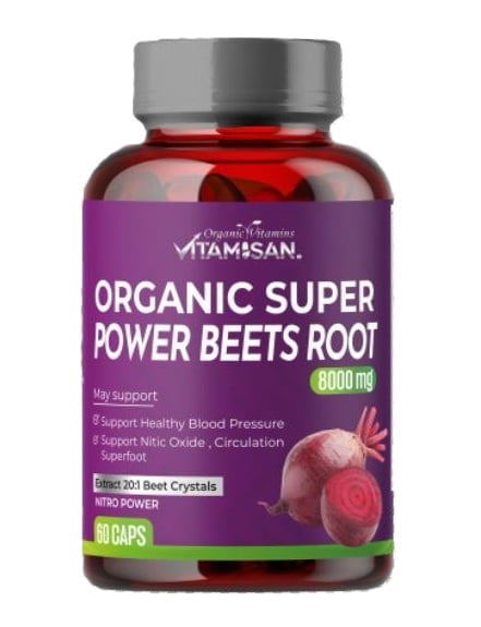 Beets Root Capsules 8000mg - Nitric Oxide Booster, Circulation & Heart ...