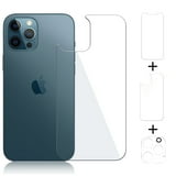 Beeyoka 3 in 1 iPhone 12 Pro Max Screen Protector,Front and Back Screen ...